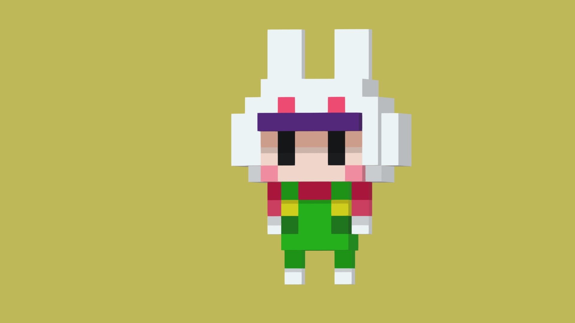 Usa_chan - 3D model by Yukkura Nukui (@Yukkura_Nukui) [63c646f] - Sketchfab