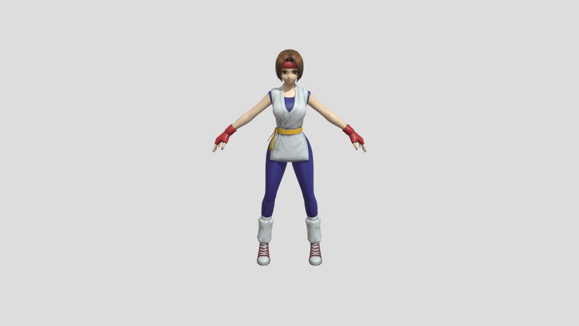 Yuri - KOF All Stars - Download Free 3D model by Chechorams16 [63c7b35 ...