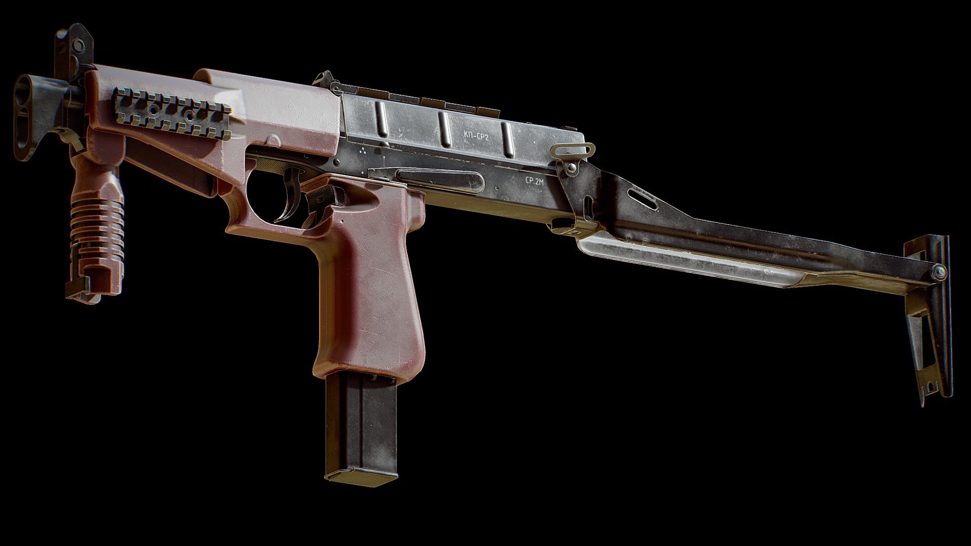 SR-2M Veresk / СР-2М Вереск Gameready Lowpoly - Download Free 3D model by valterjherson1 ...