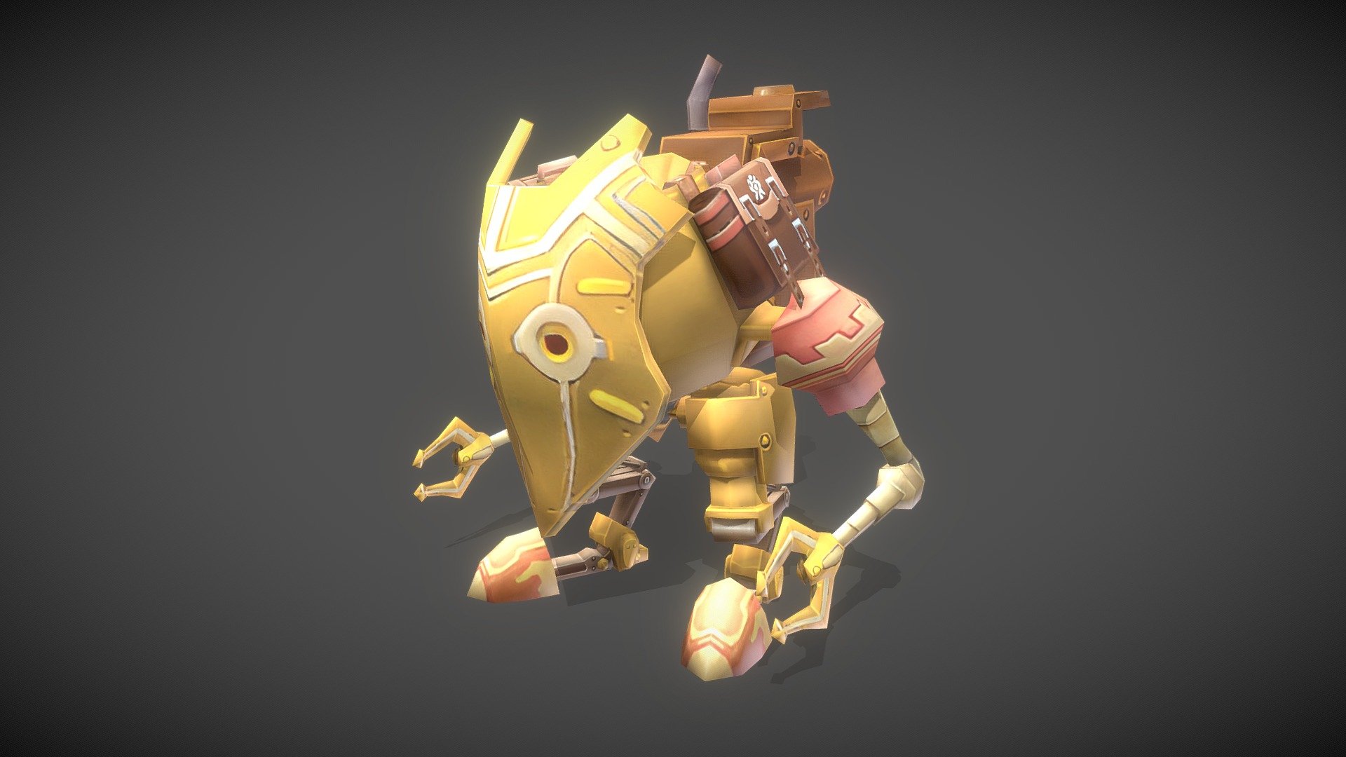 Biped Robot 2 - 3D model by Pixelated Adventures (@PixelatedAdventures ...