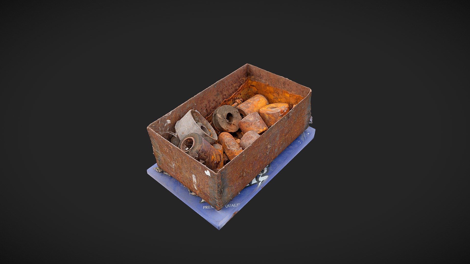Metallic box - 3D model by Epikit [63c9307] - Sketchfab