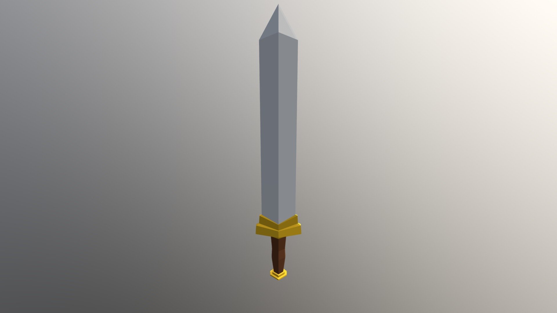 Simple Sword - 3D model by H0wdl0 [63c981f] - Sketchfab