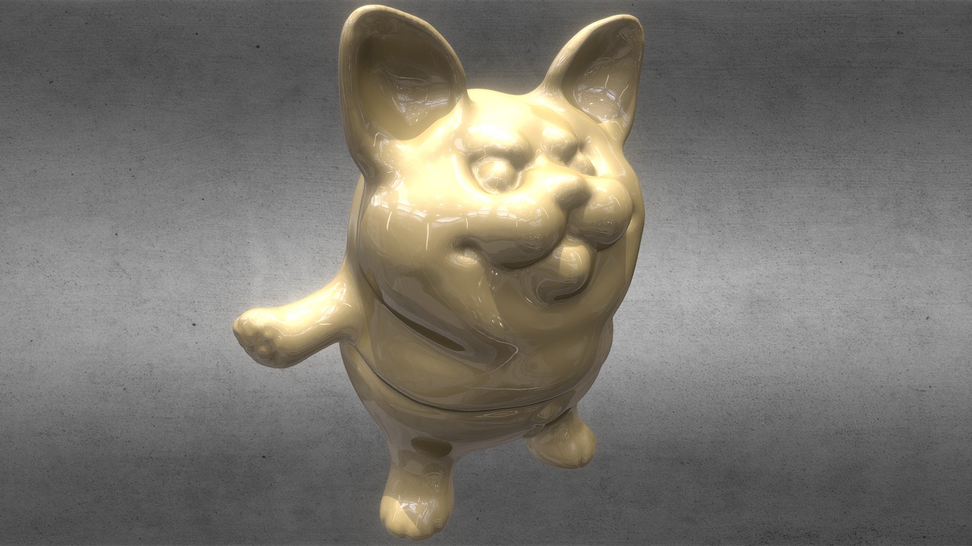 puppy - 3D model by yukinco [63ca187] - Sketchfab