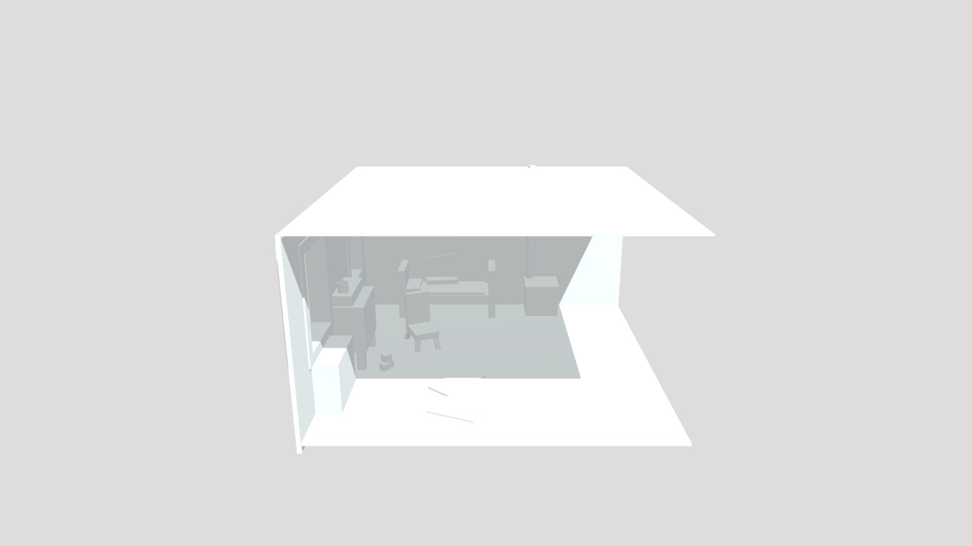 Creepy Room - 3D model by elude_dogman [63ca59e] - Sketchfab