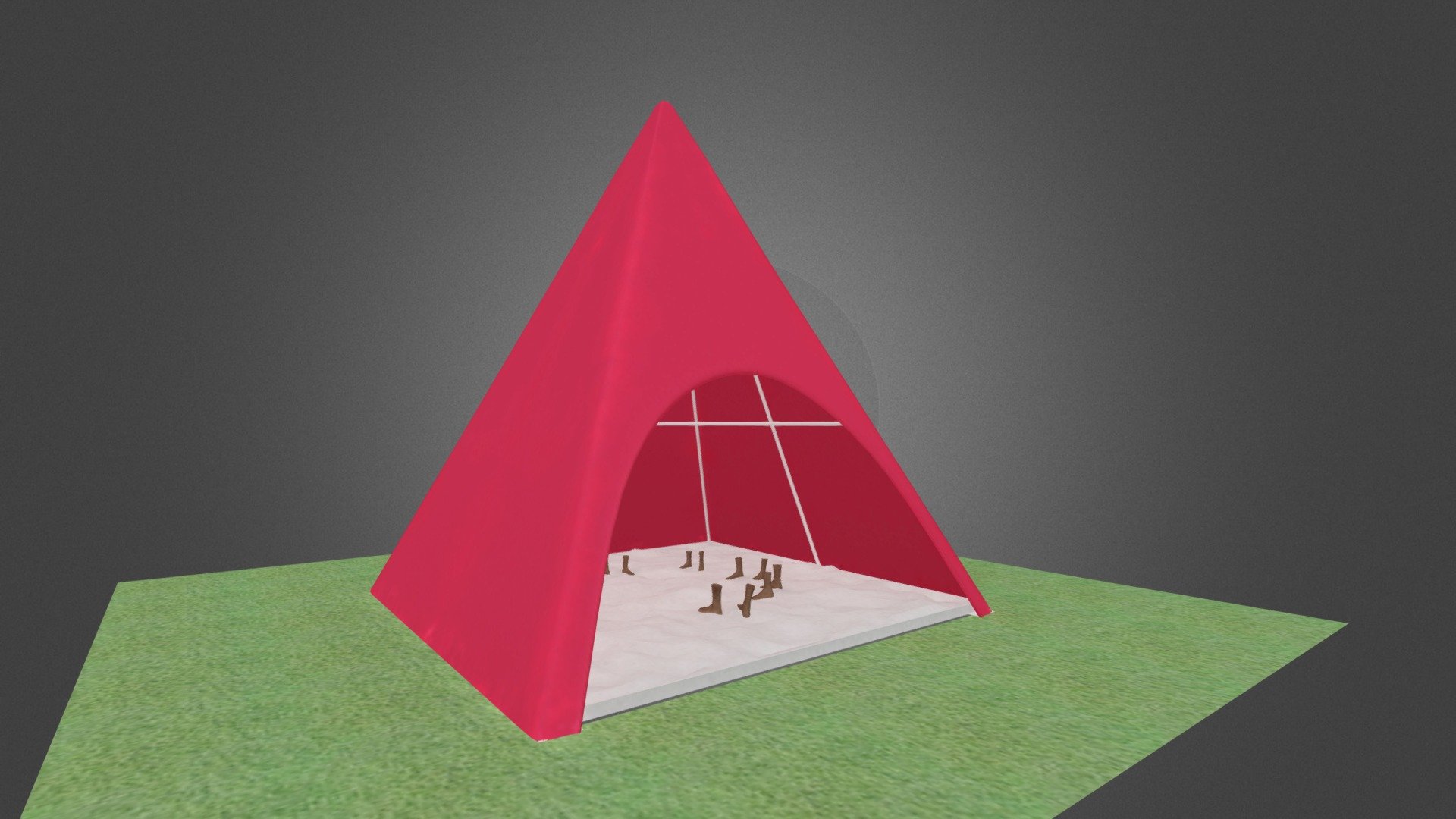 Pyramid - 3D model by Stretch Marquees and Fabric Structures ...