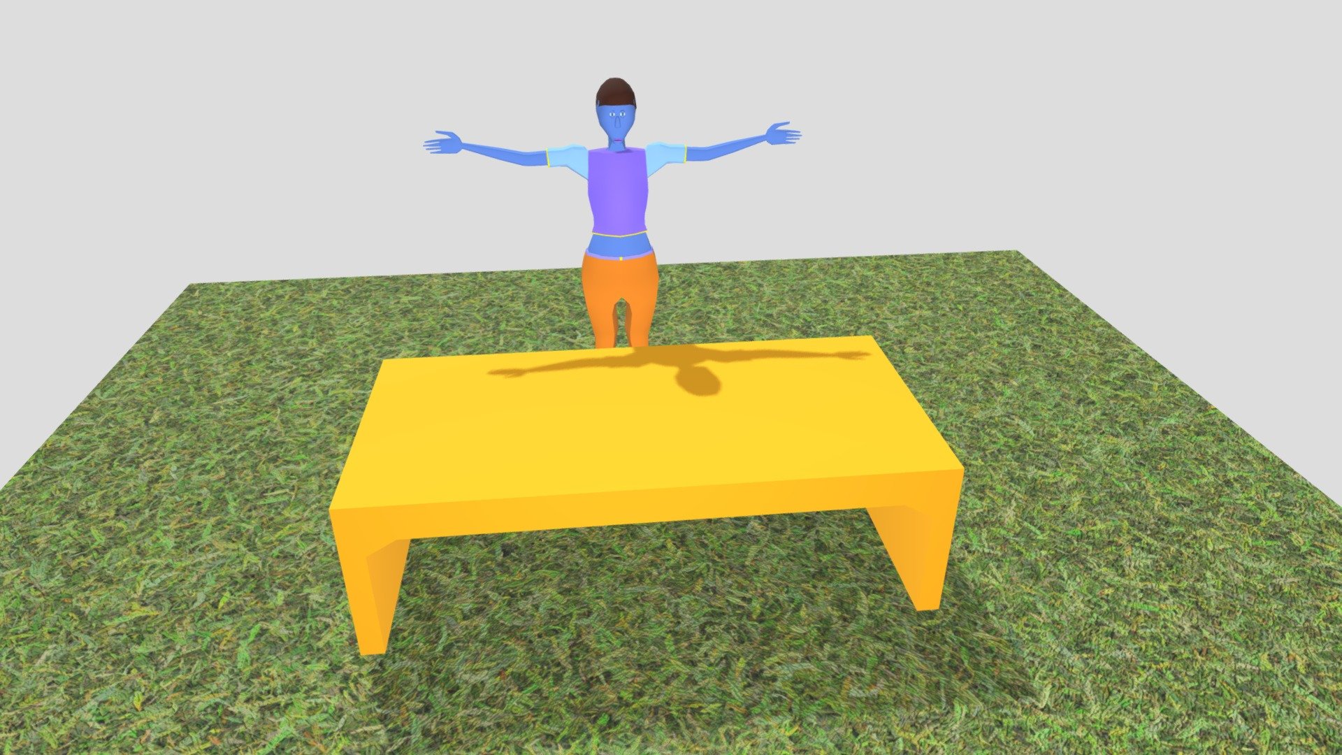 3D Character model T pose - Download Free 3D model by lewis_Portfolio ...