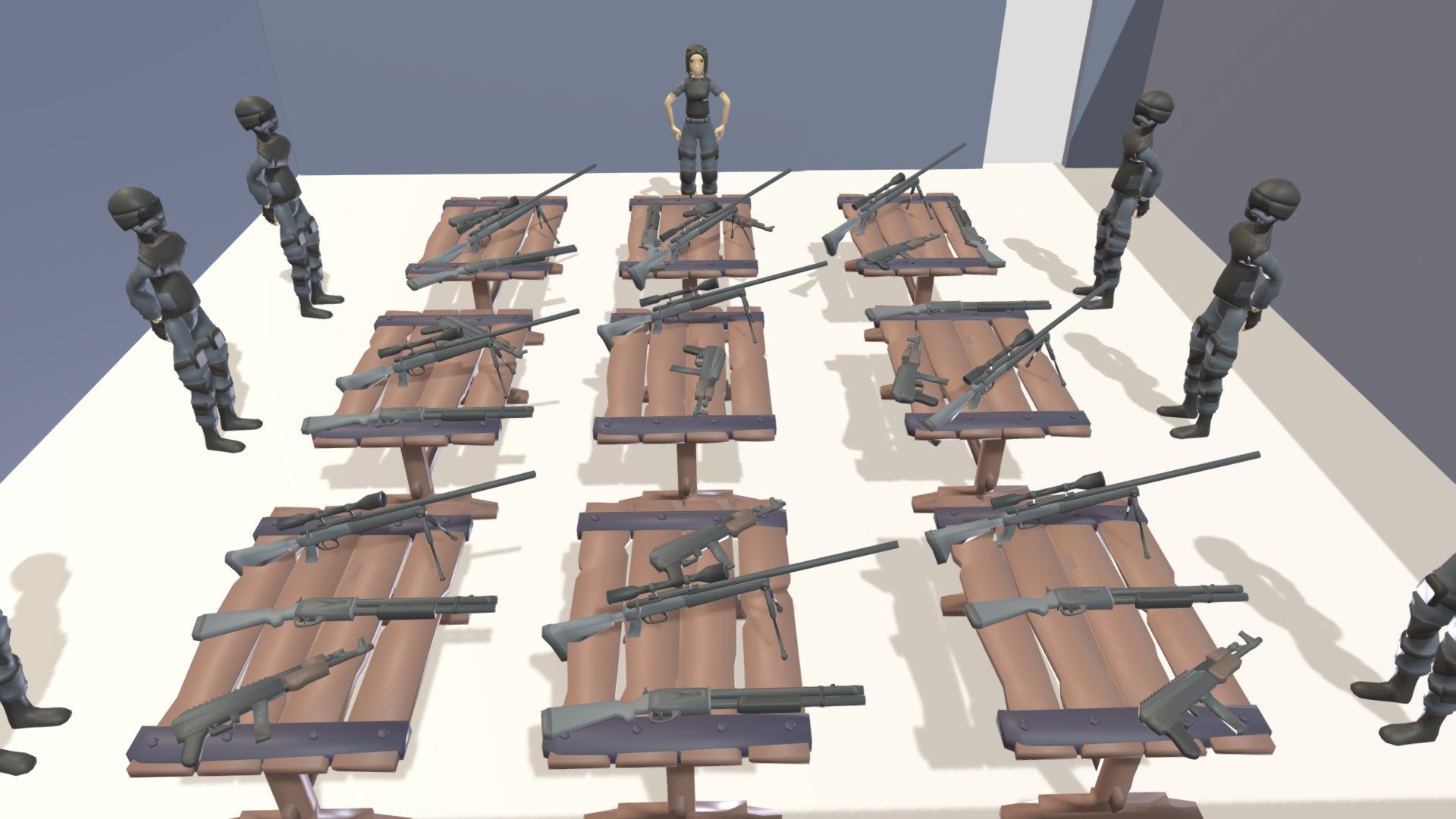 Weapon Room - Download Free 3D model by Sba Stuff (@sbastuff) [63cb5eb ...