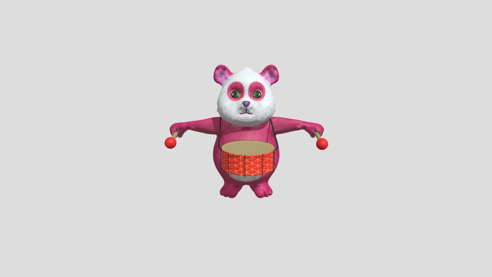 Rollie Panda Variation 1 - 3D model by creative.avl [63cc11a] - Sketchfab