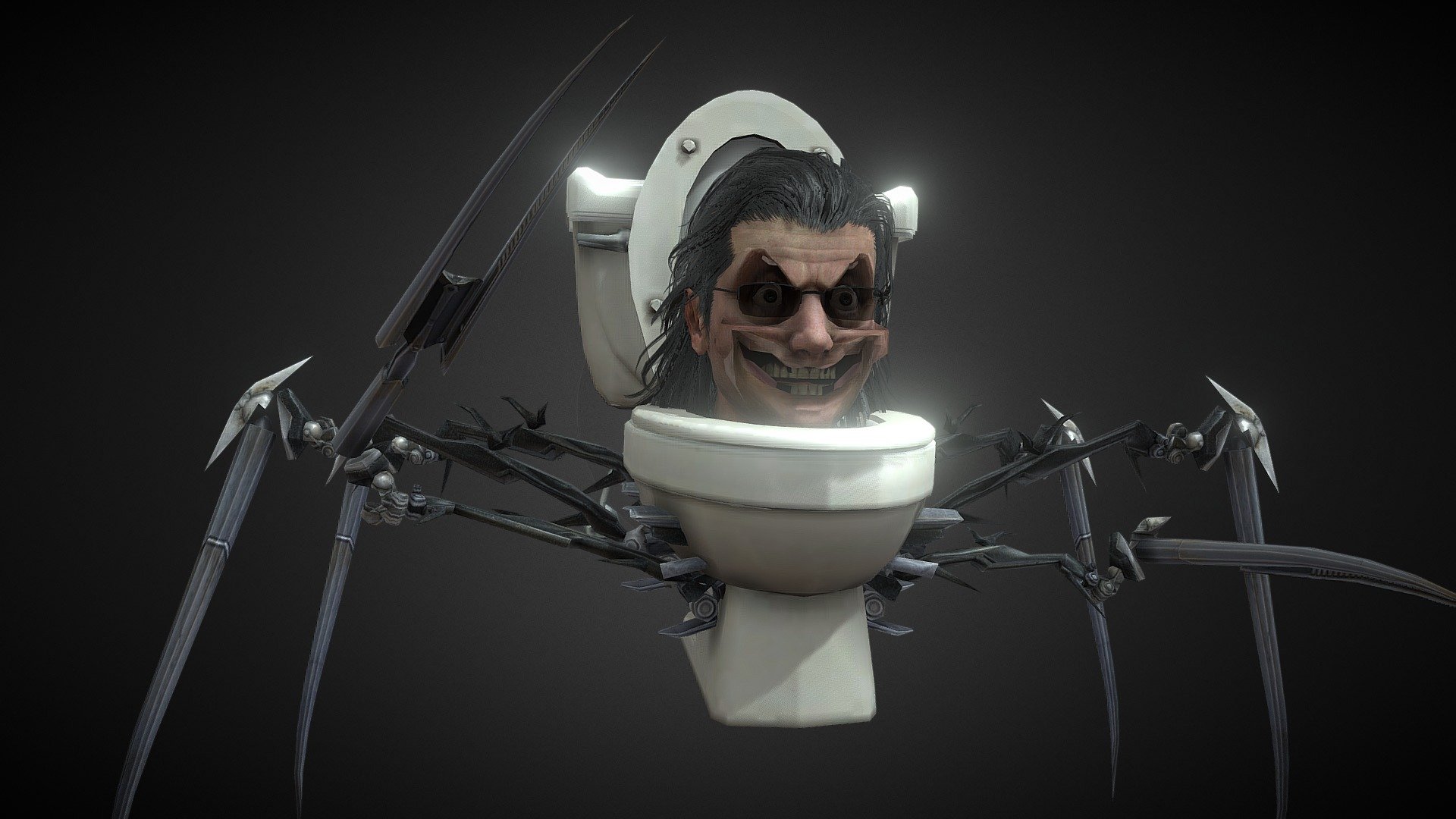 Freaky Scientist Skibidi Toilet - Download Free 3D model by Elite Big ...