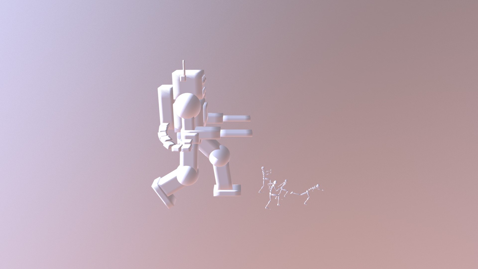 Bad Bot - 3D model by Mikejd1097 [63cd0d3] - Sketchfab