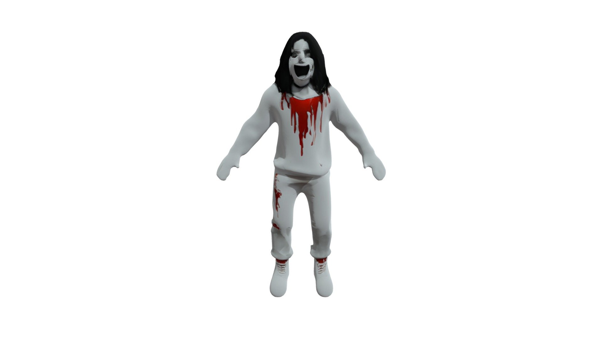 Horrifying character - 3D model by enteryourdev [63cd34e] - Sketchfab