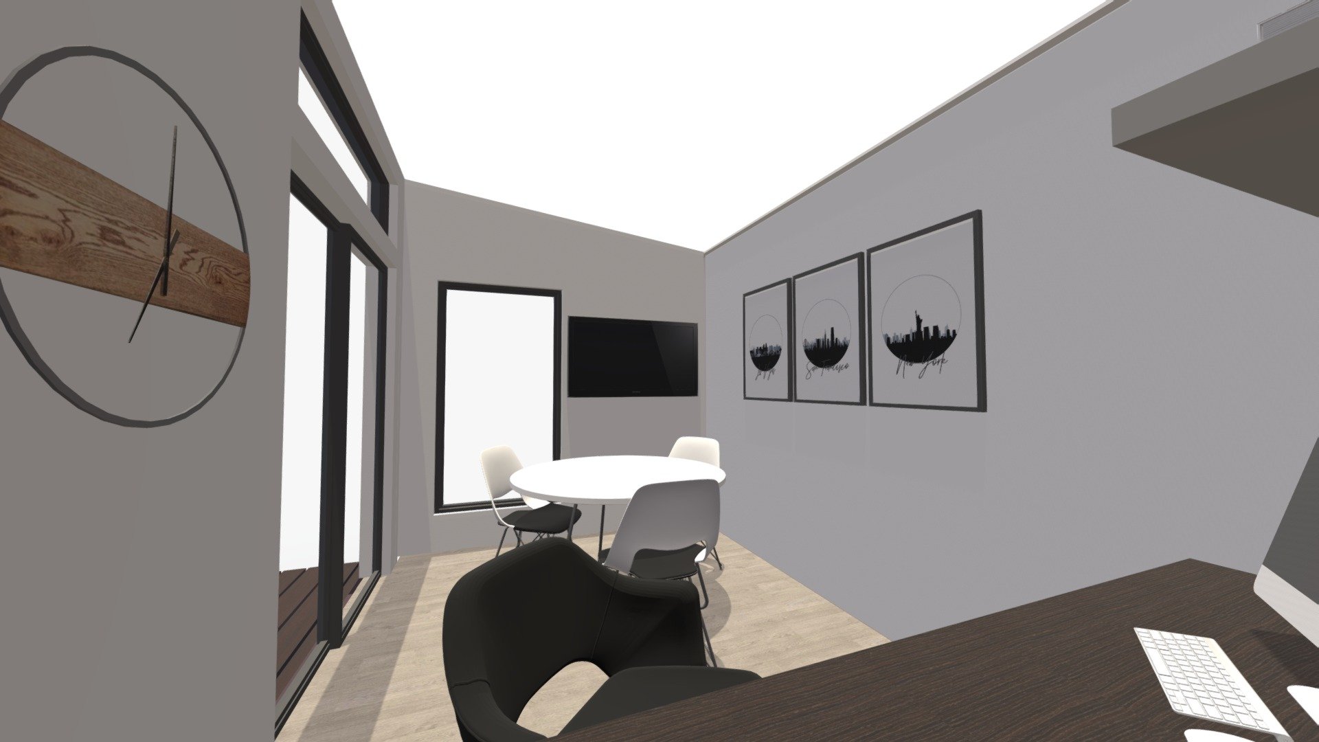 Office Shack with deck - 3D model by IMMERSED [63cdb16] - Sketchfab