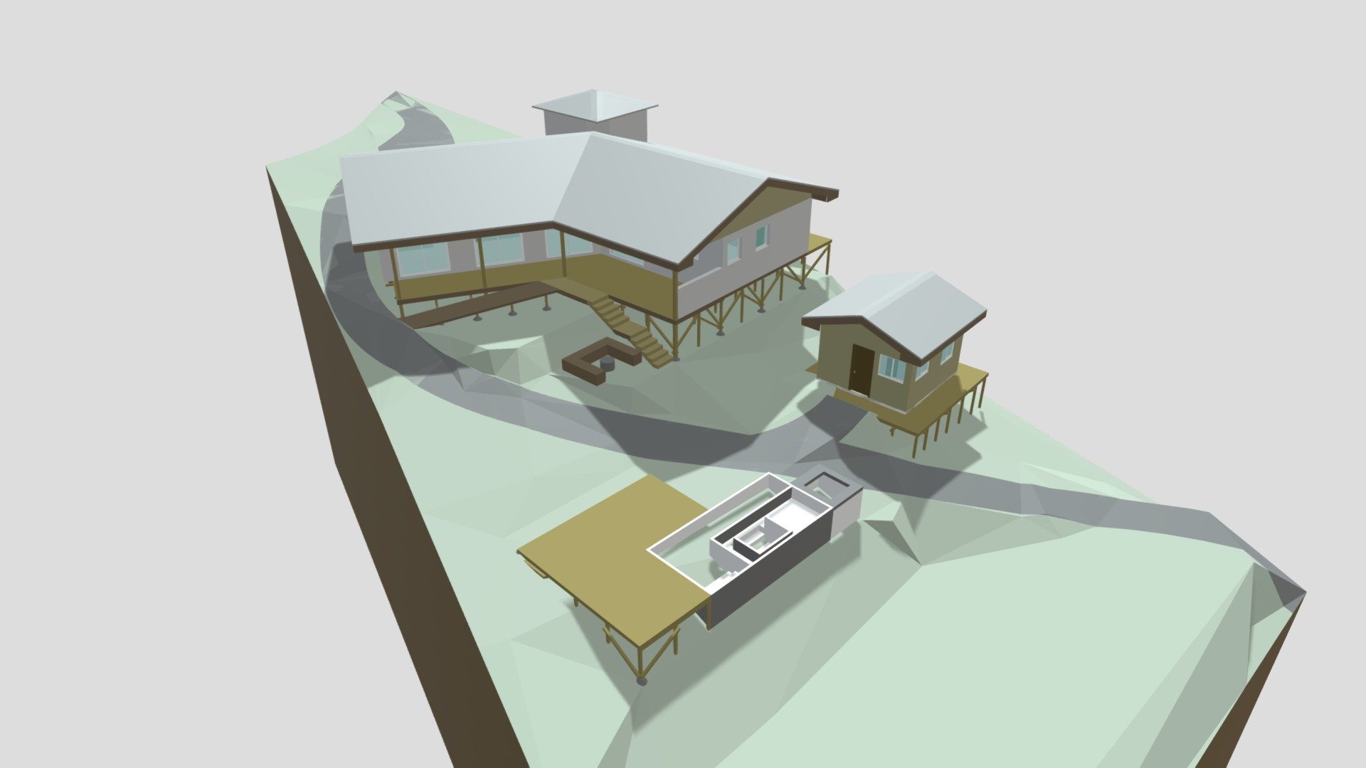 RESIDÊNCIA_ELIZABETH_FAVA_R10 - Vista 3D - {3D} - 3D model by Davos ...