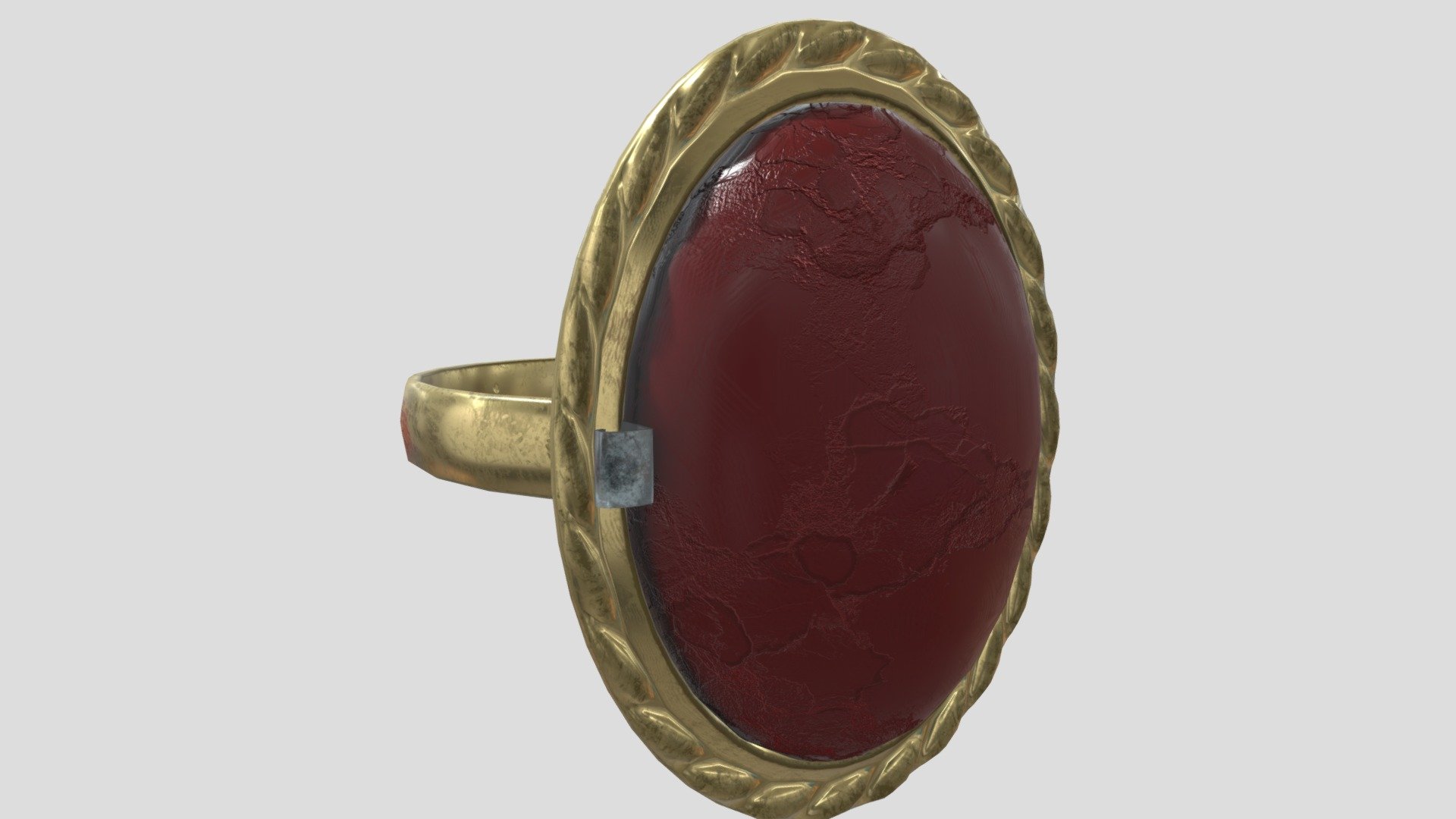Gold Ring - 3D model by DVGorohov [63ce9be] - Sketchfab