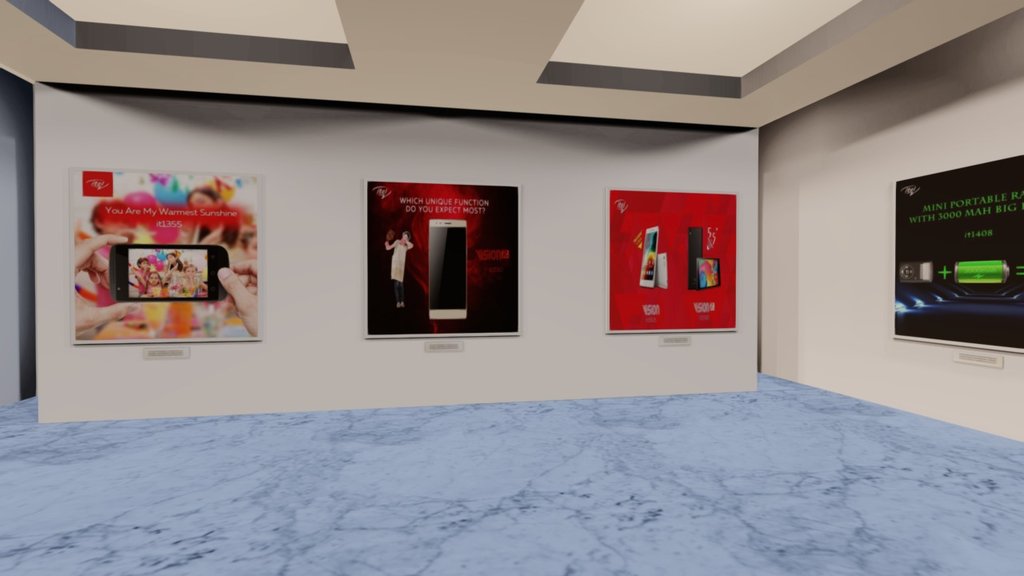 Instamuseum for @itelmobile_nigeria - 3D model by gladys.peng [63cfa4f ...