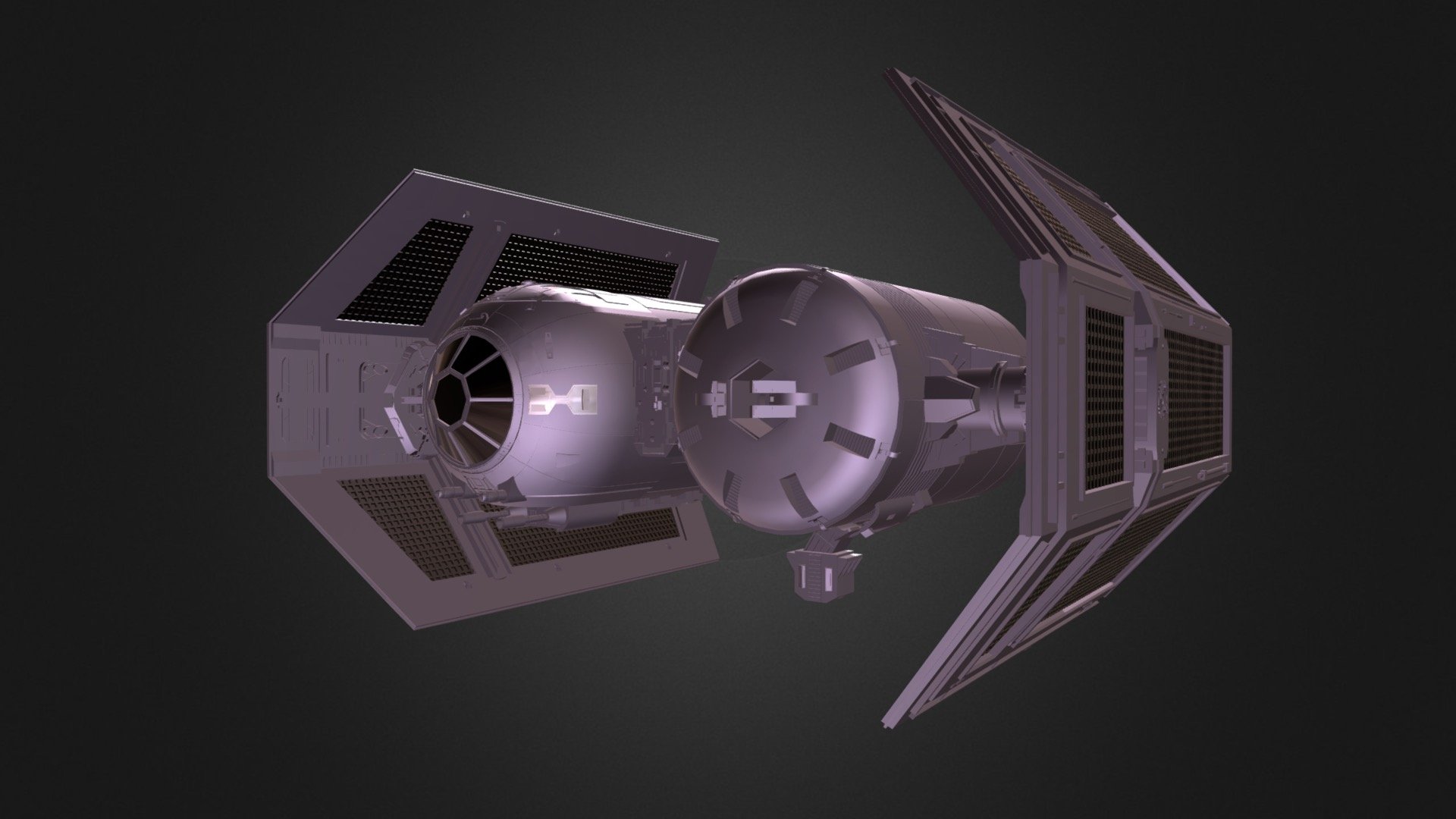 TIE Bomber Variant (Turret) - Download Free 3D model by gavinpgamer1 ...