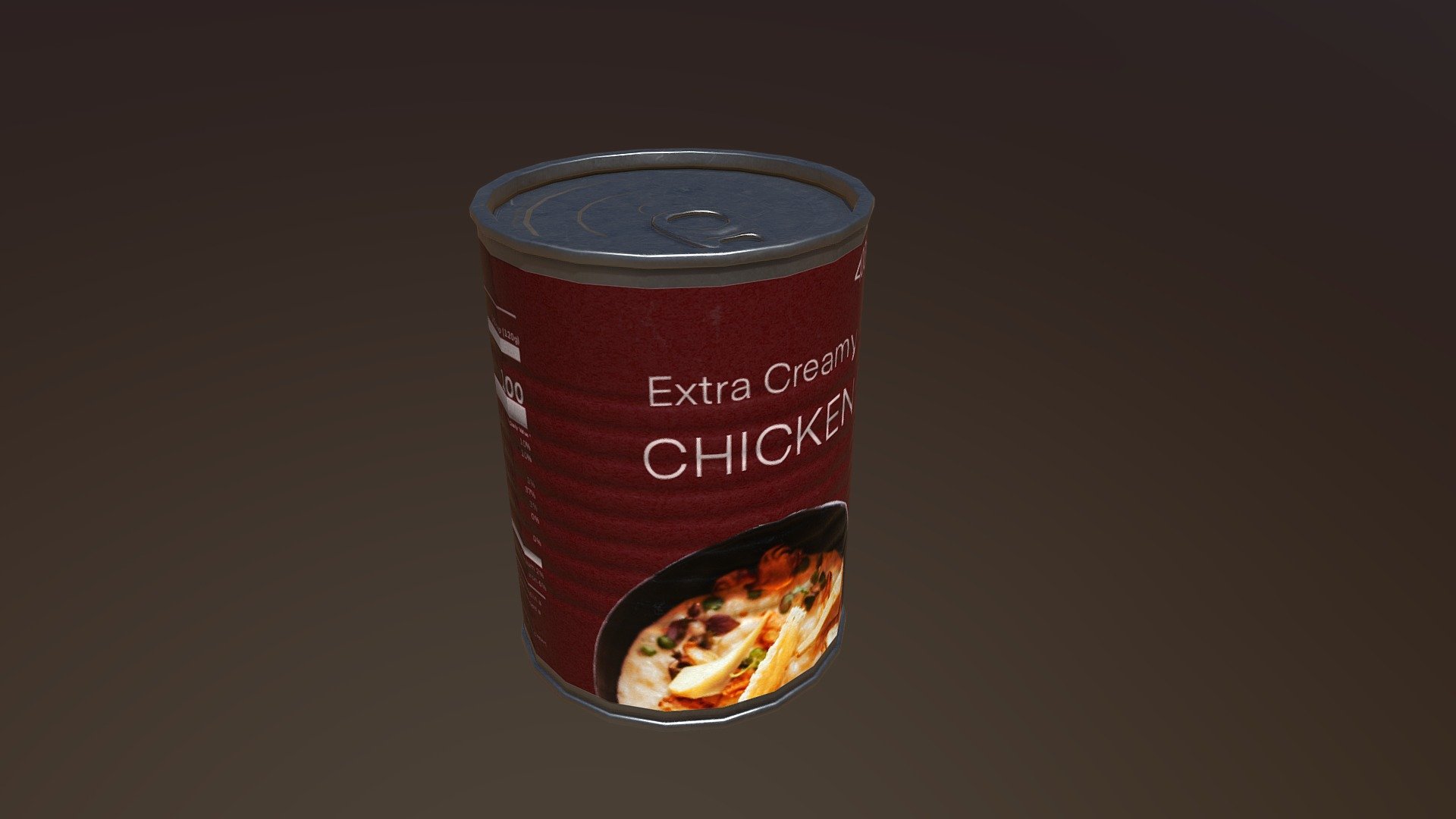 Creamy Chicken Soup Can - Download Free 3D model by LittleWhiteElk ...