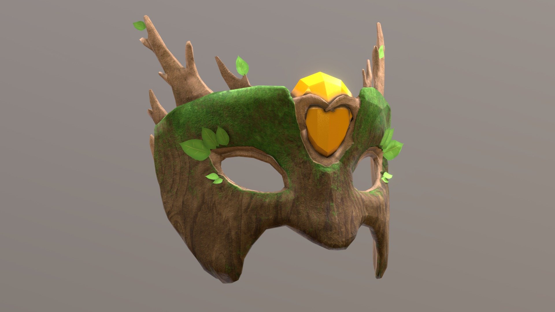 Forest Mask - Download Free 3D model by Showie [63d13cf] - Sketchfab