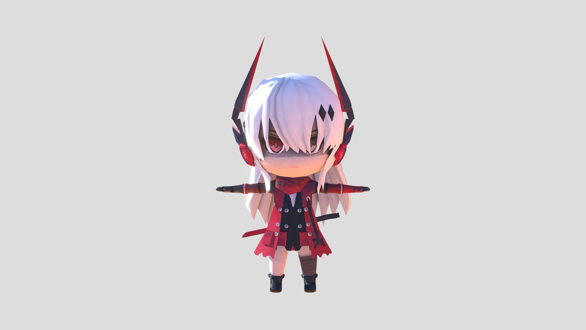 PunishingGrayRaven_Lucia_Alpha - 3D model by HanLin (@silent5130 ...
