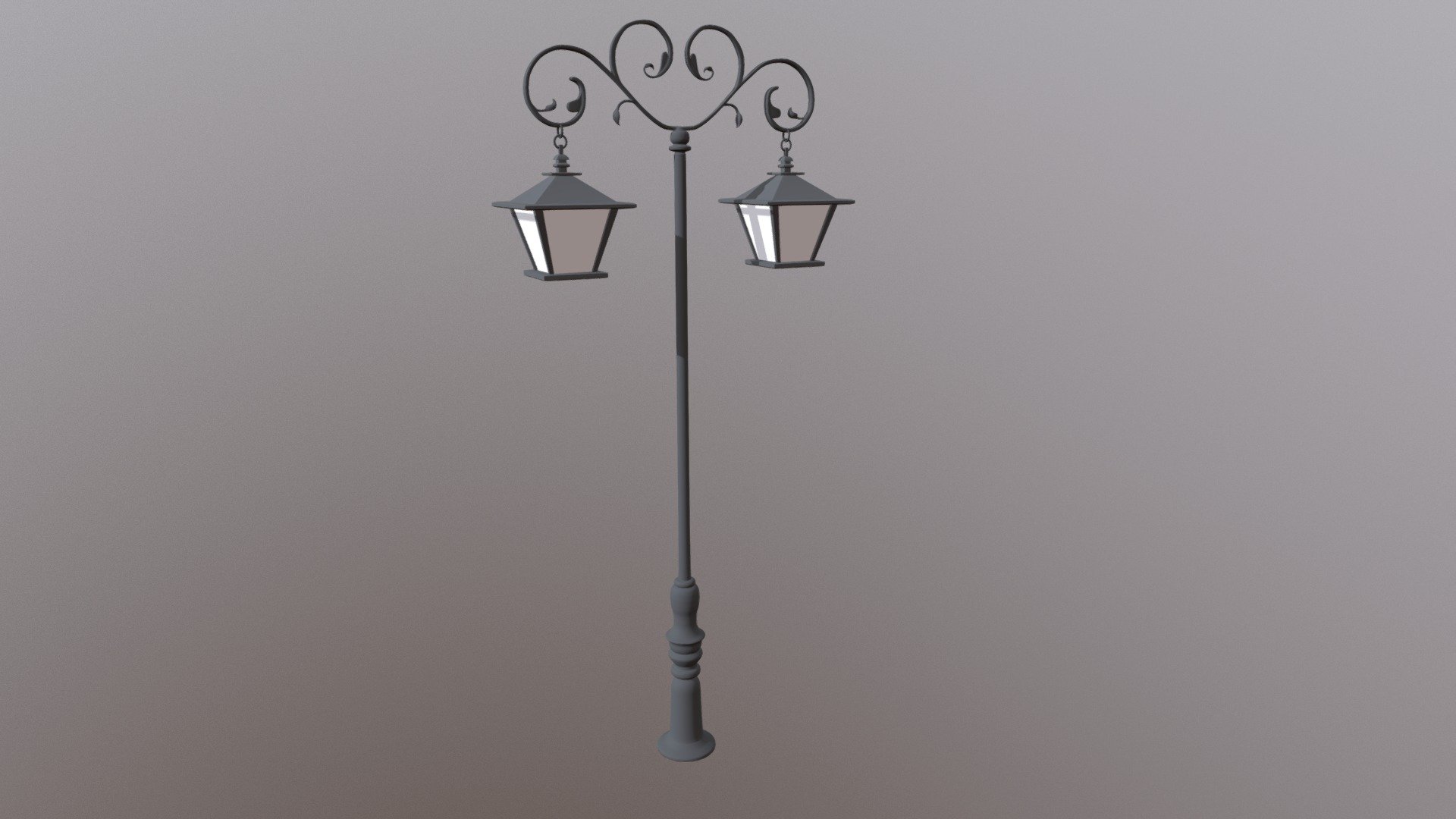 Street Lamp - 3D model by HannahKim (@JangMiMedia) [63d41e5] - Sketchfab