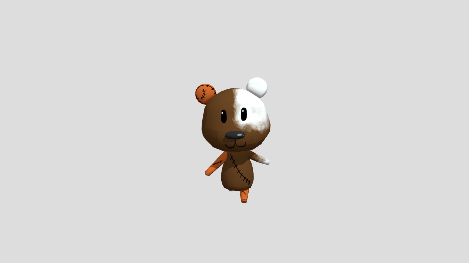 Little Teddy Walk - 3D model by SubwayKeks [63d43d6] - Sketchfab