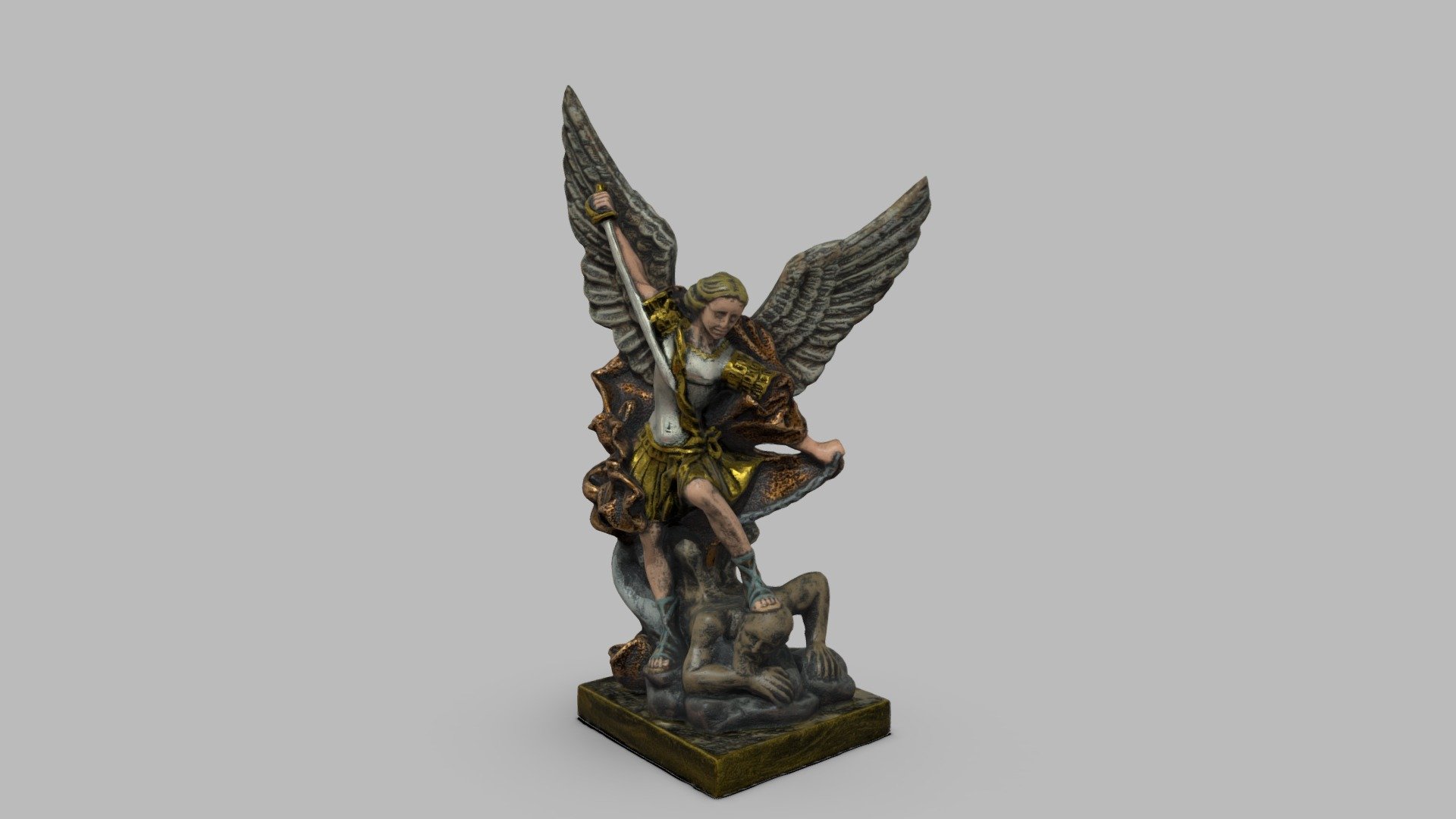 Archangel_Michael - 3D model by .T (@anlly) [63d4743] - Sketchfab