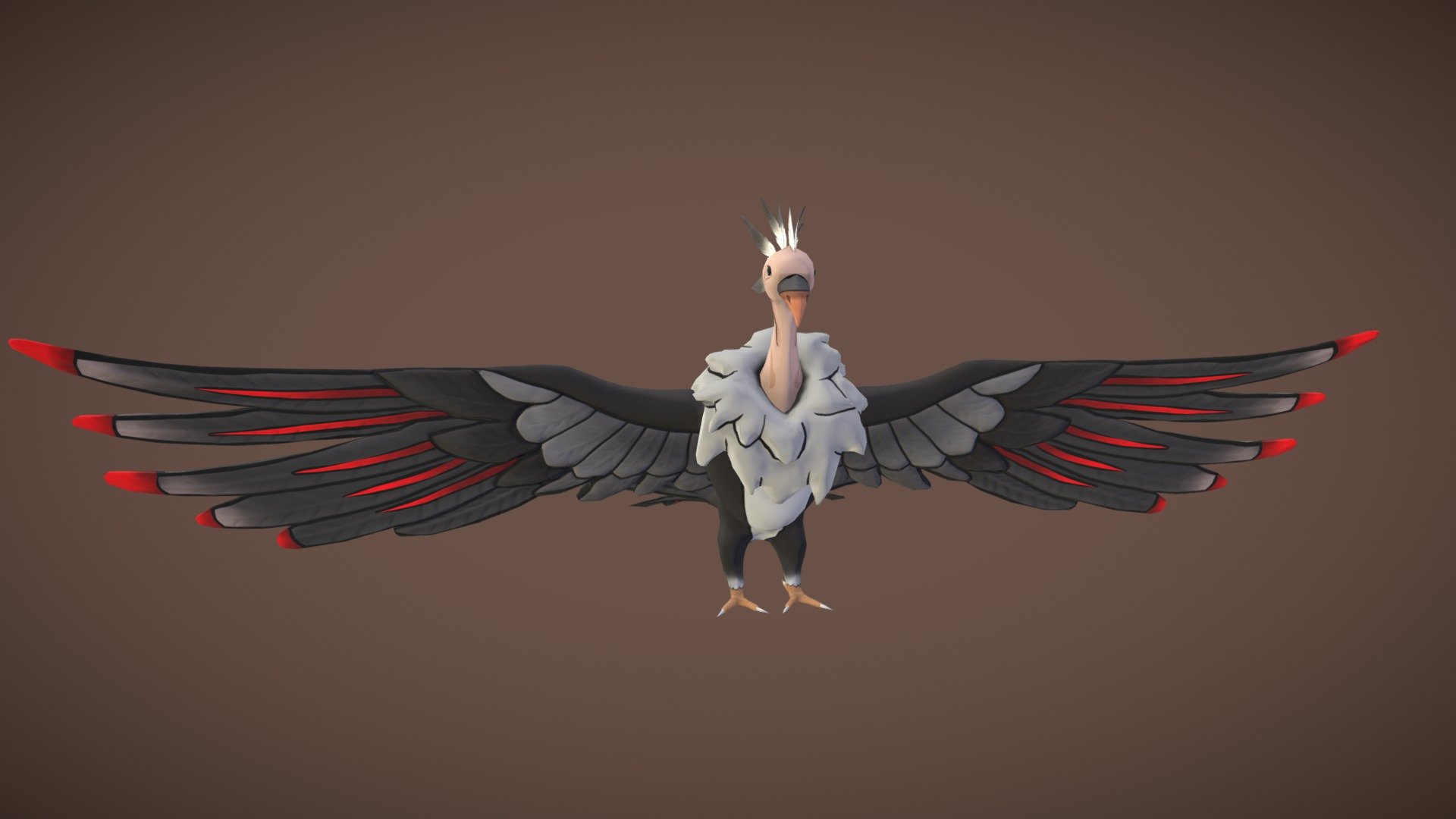NEKO Ghost Jump! - Vulture Boss - 3D model by SheWhoKnocks [63d5f8e ...