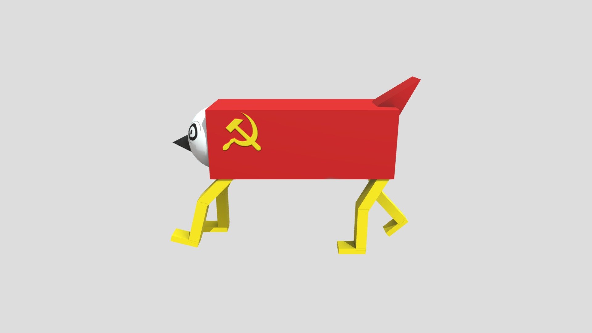 Comrade WobbleDog - Download Free 3D model by Bluespaceboy [63d6d96 ...
