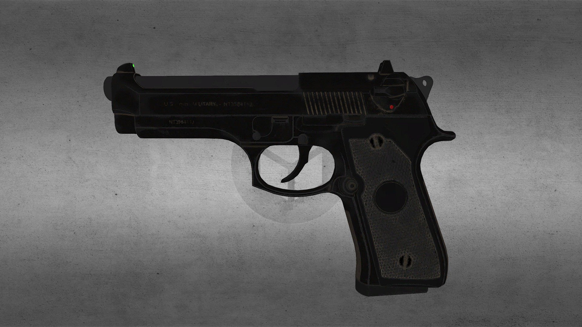 MWR Berreta M9 - 3D model by The Master MLG (@loler21) [63d791e ...
