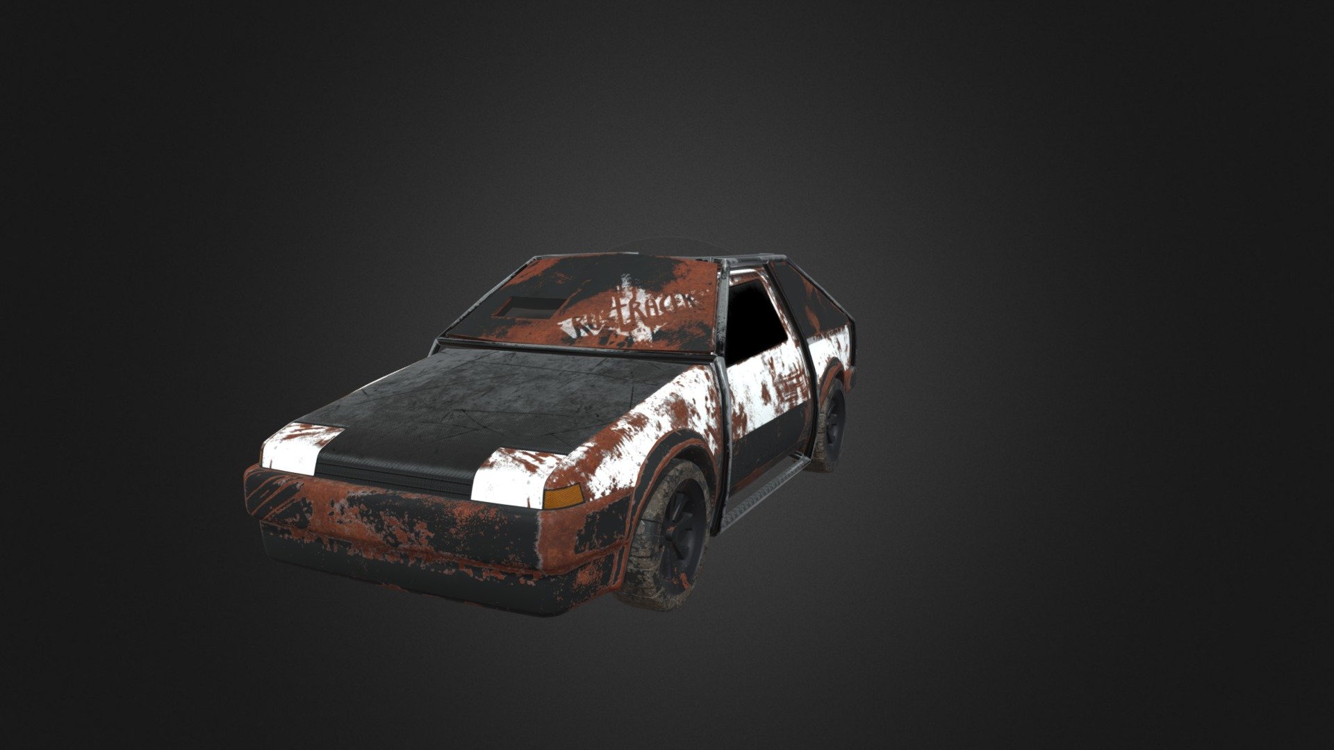 Toyota AE86 - 3D model by Anya Arvidsson (@AnyaArvidsson) [63d82c0 ...