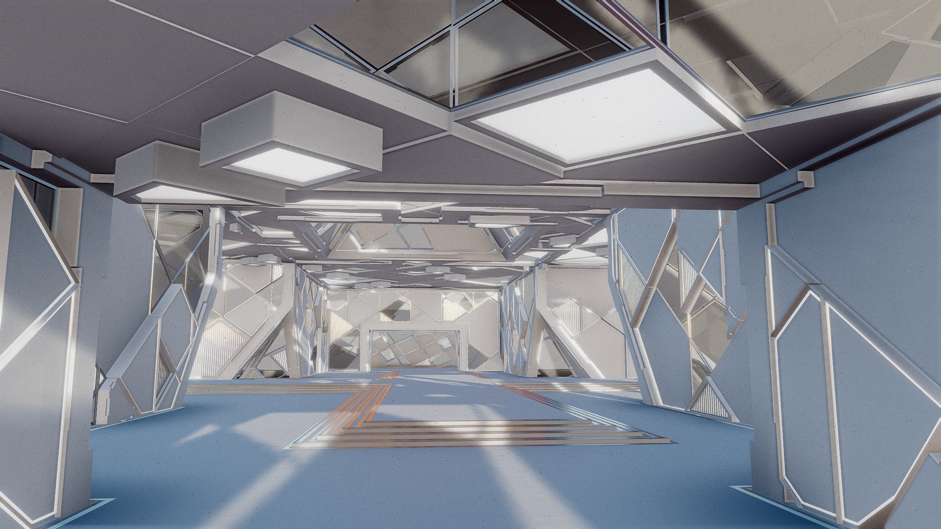 Futuristic Interior 3011 - Buy Royalty Free 3D model by Giimann ...