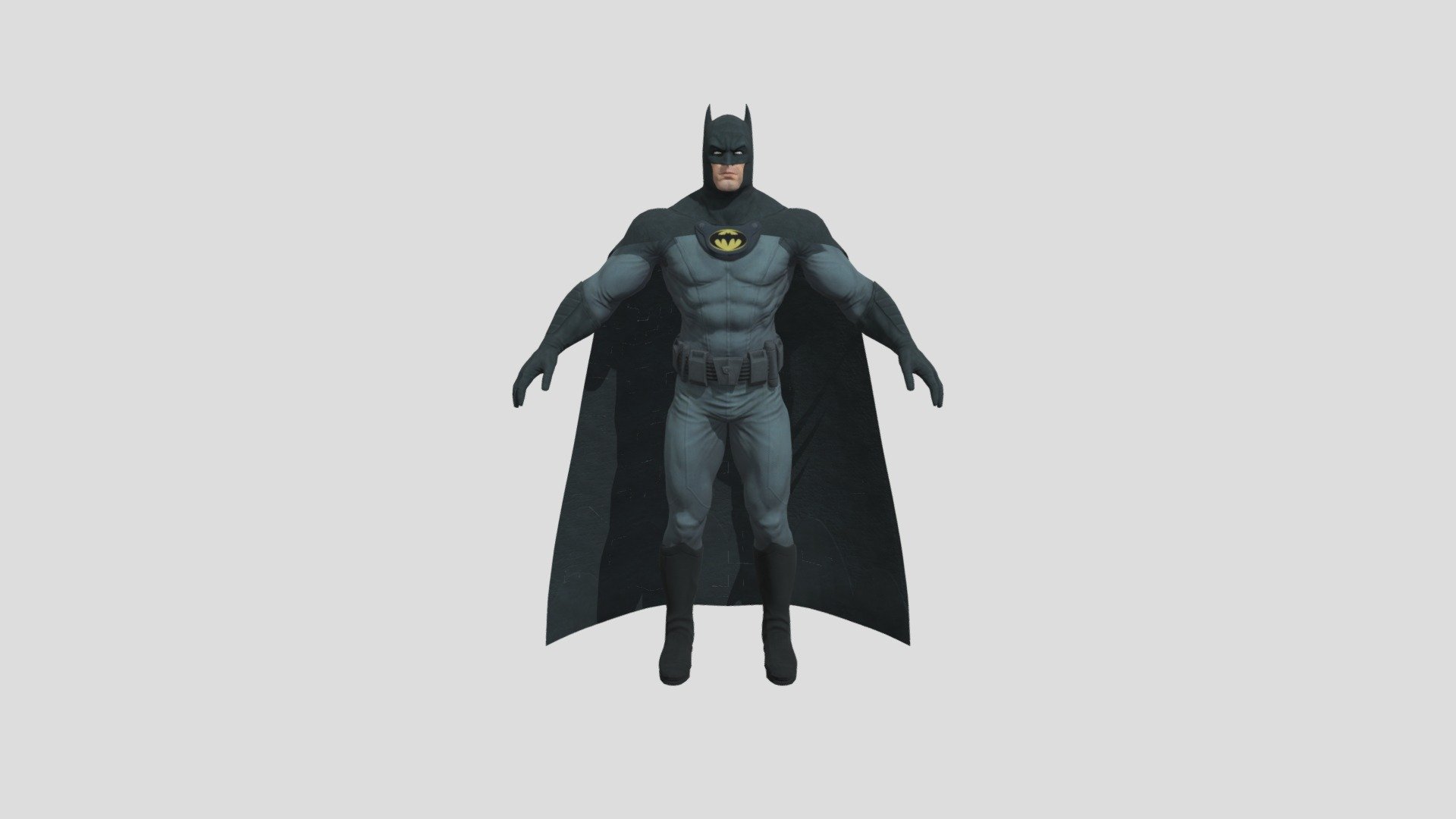 batman-arkham-city-batman-earth-one - Download Free 3D model by ...