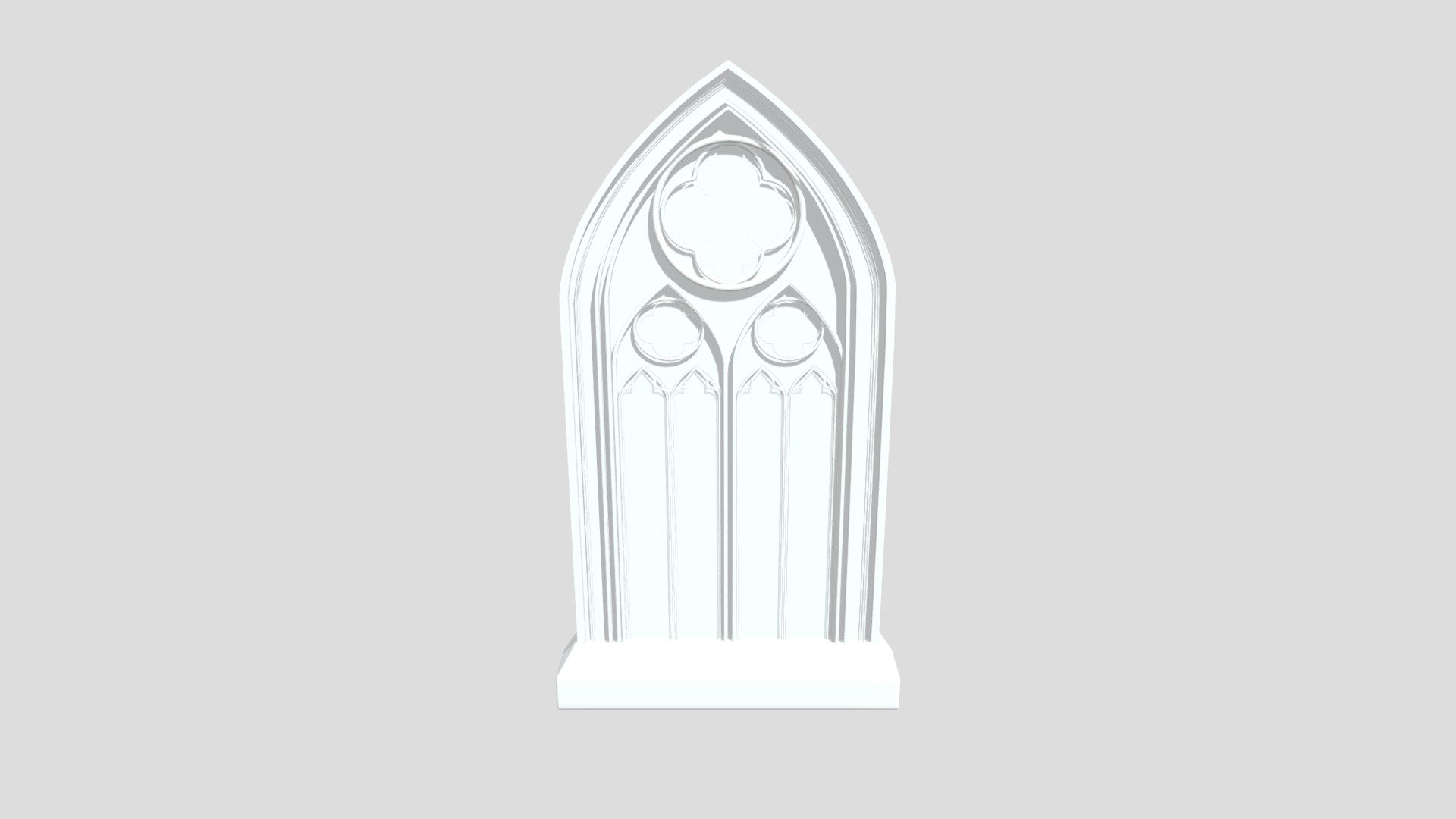 Church Window - 3D model by Ahmed_Fathy (@ahmedfathyart73) [63db90e ...