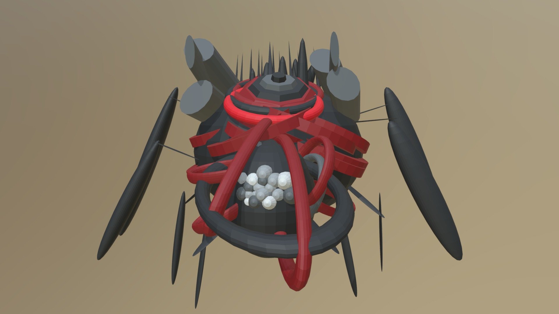 Spider Attack (3) - 3D model by blackrocket_alex_test [63dbda1] - Sketchfab