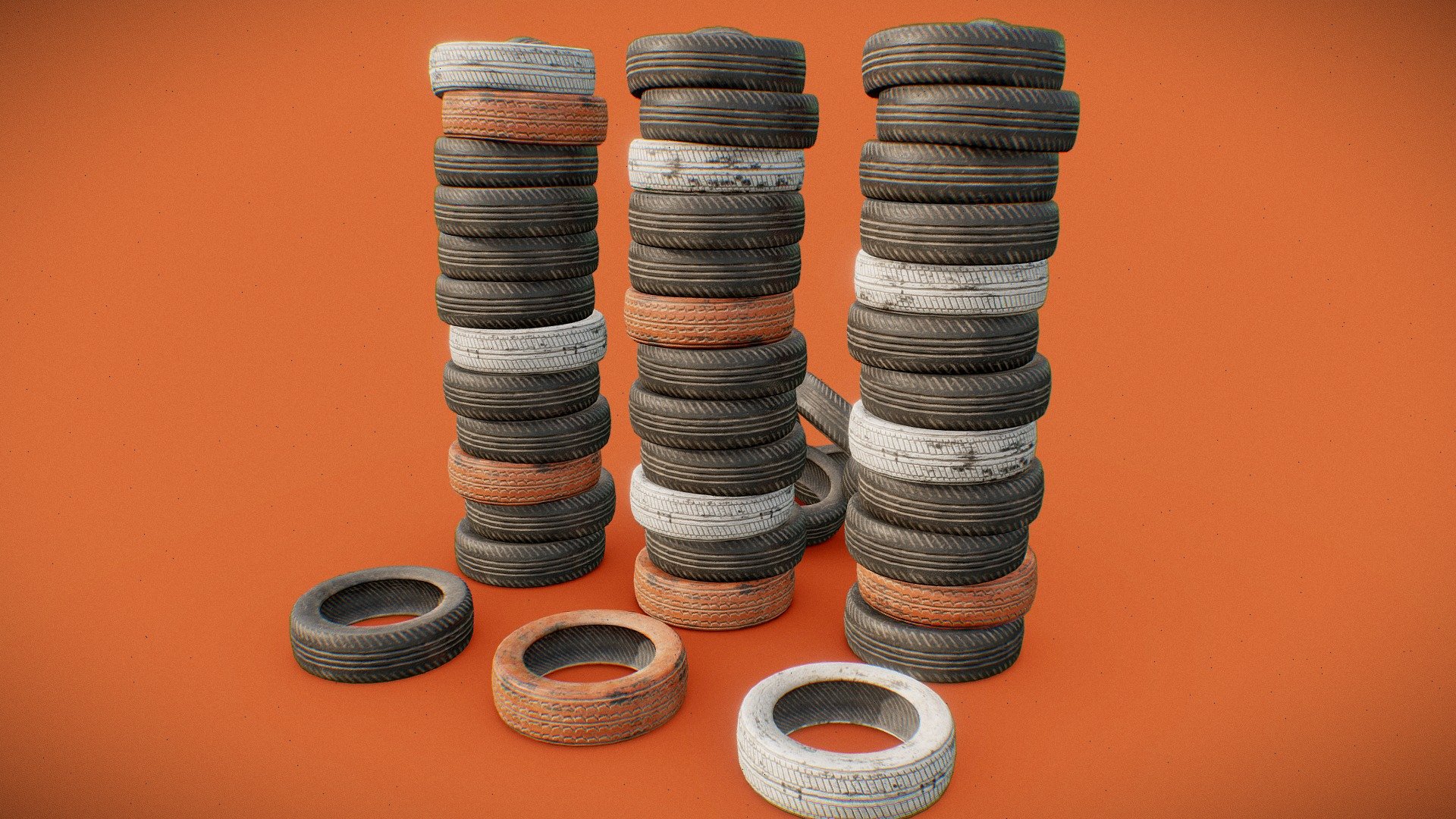Tires - Buy Royalty Free 3D model by Serhii3D [63de6c0] - Sketchfab Store