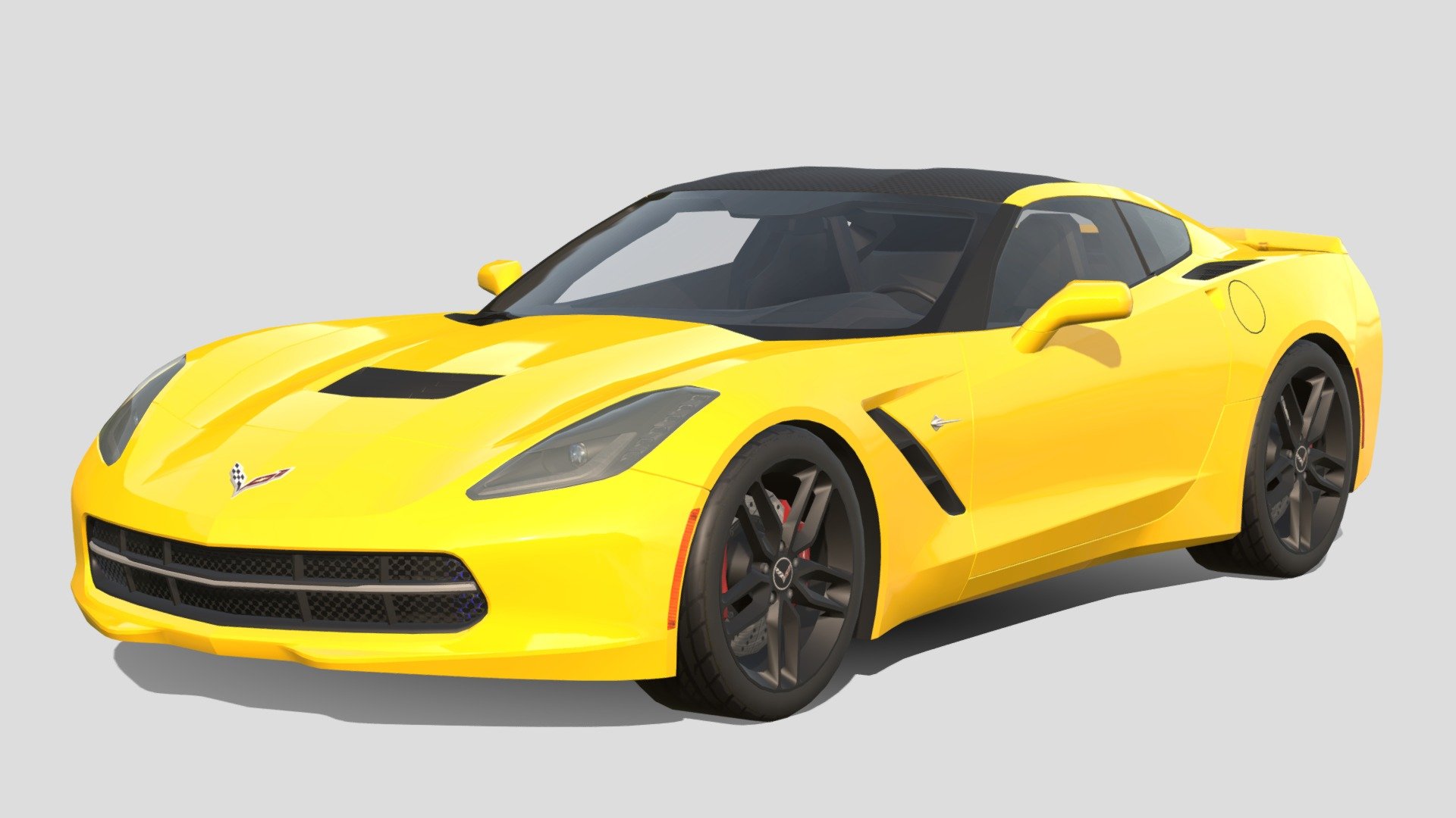 2014 Chevrolet Corvette C7 Z51 - Download Free 3D model by OUTPISTON [63df23d] - Sketchfab