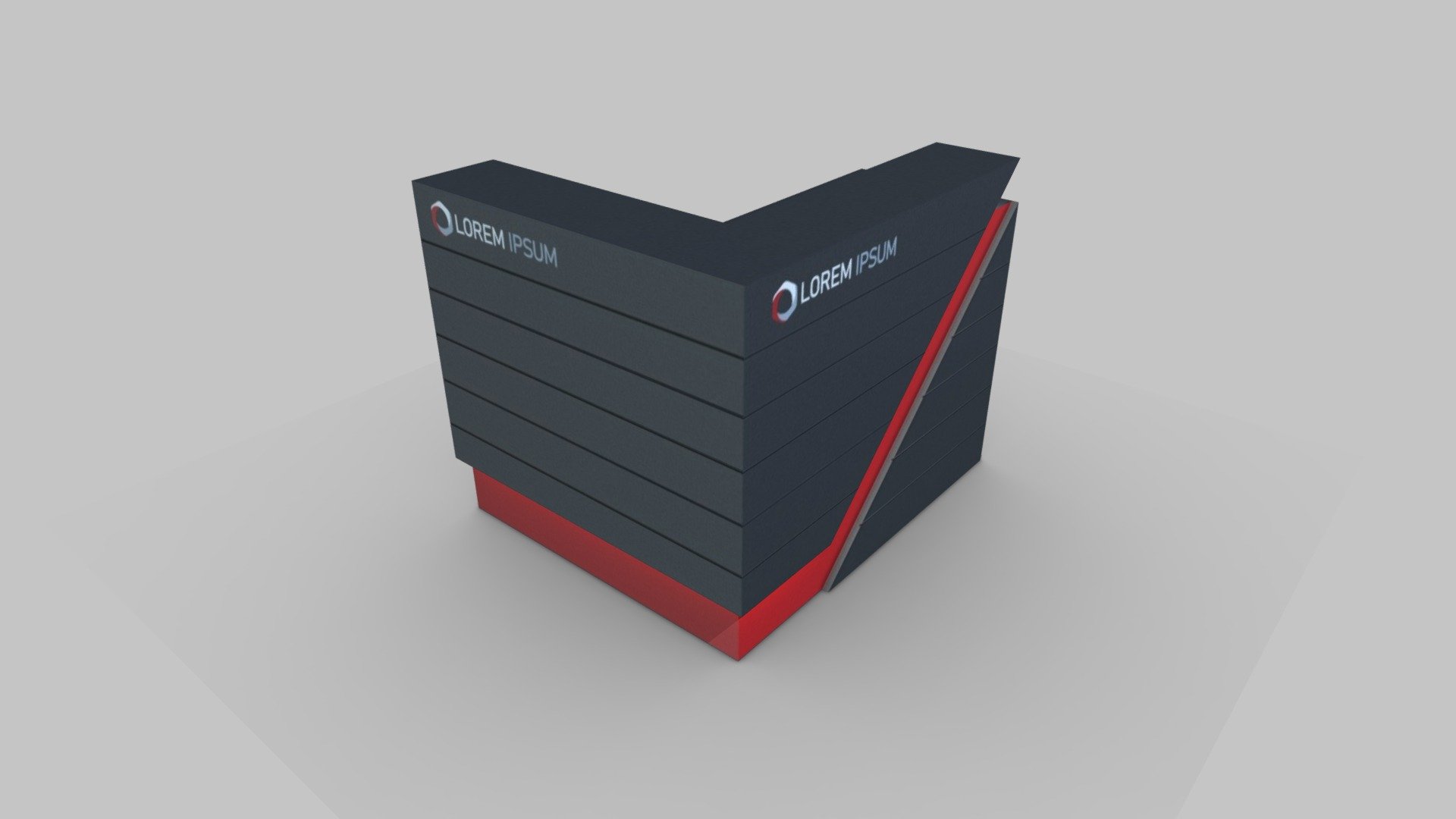 INFO Counter 003 - Buy Royalty Free 3D model by fasih.lisan [63df4b9 ...