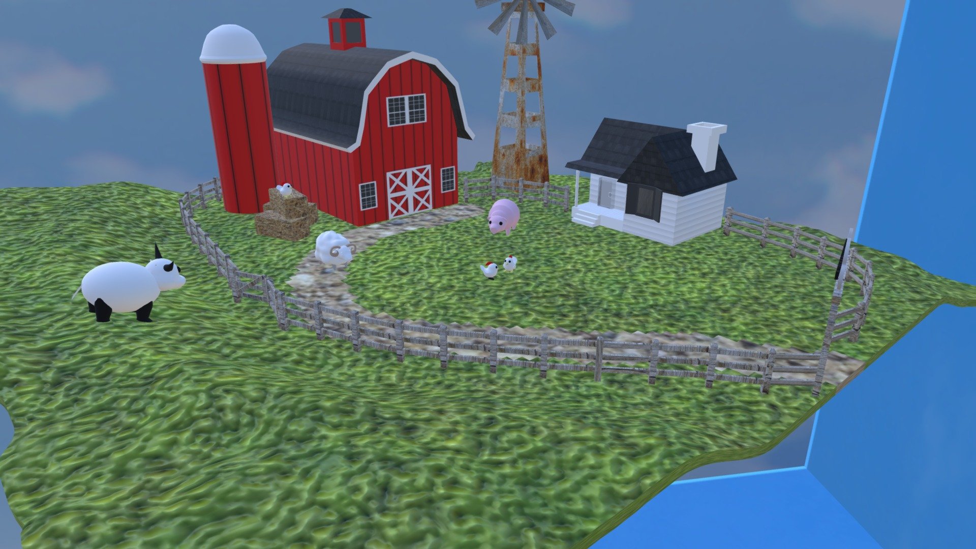 Farm World - 3D model by Hayley Hand (@MelloMallow) [63df934] - Sketchfab