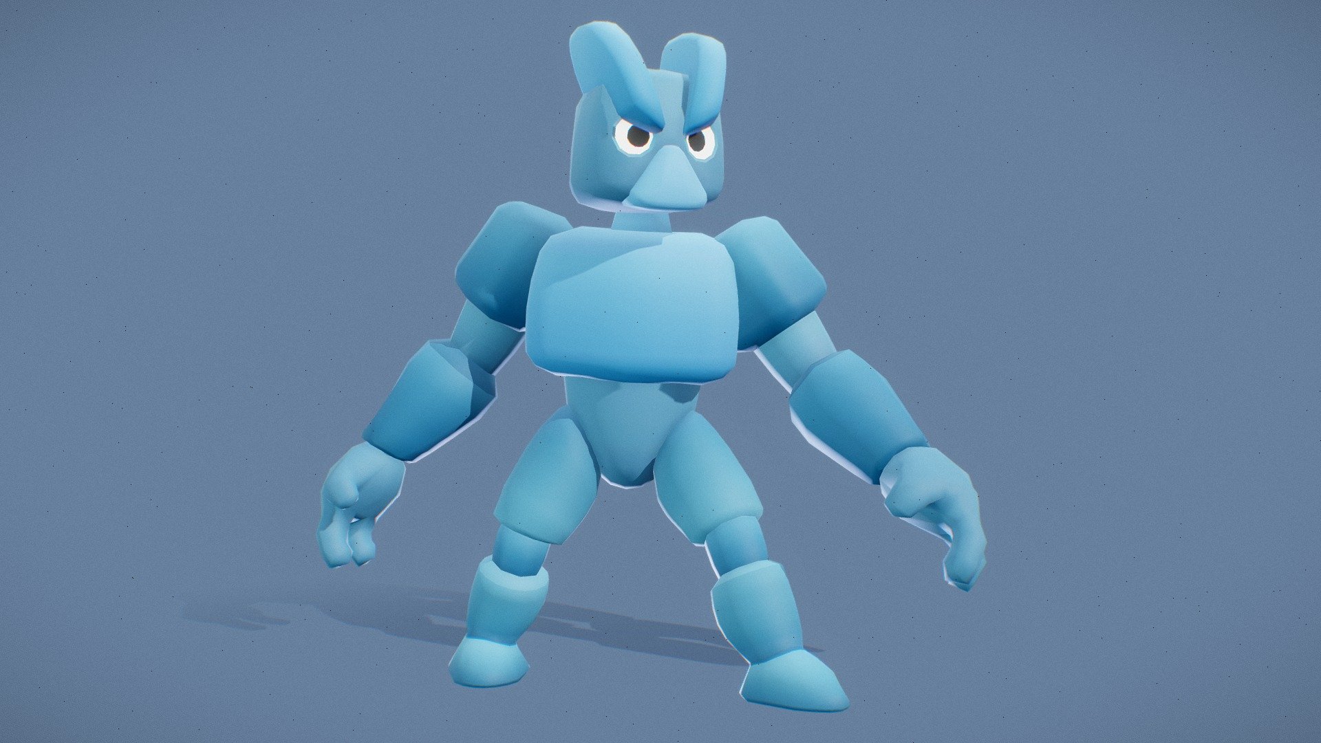 Cartoon Characters - Big Robocat Warrior - 3D model by notfun [63df9bd ...