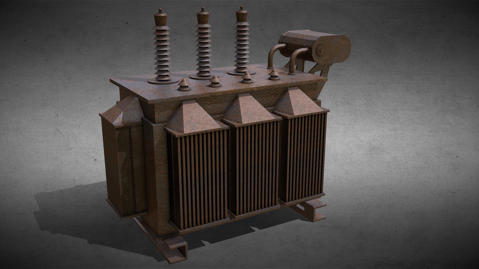 Rusty Electric Transformer - 3D model by PaulWaterBottle [63e06c8 ...
