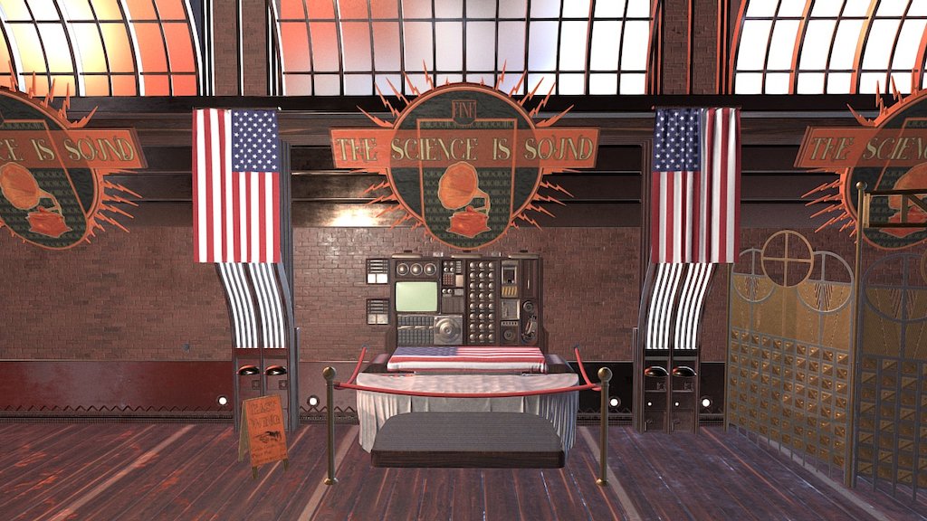 Static Radio Console - 3D model by Johnathon Goswick (@goswick3 ...