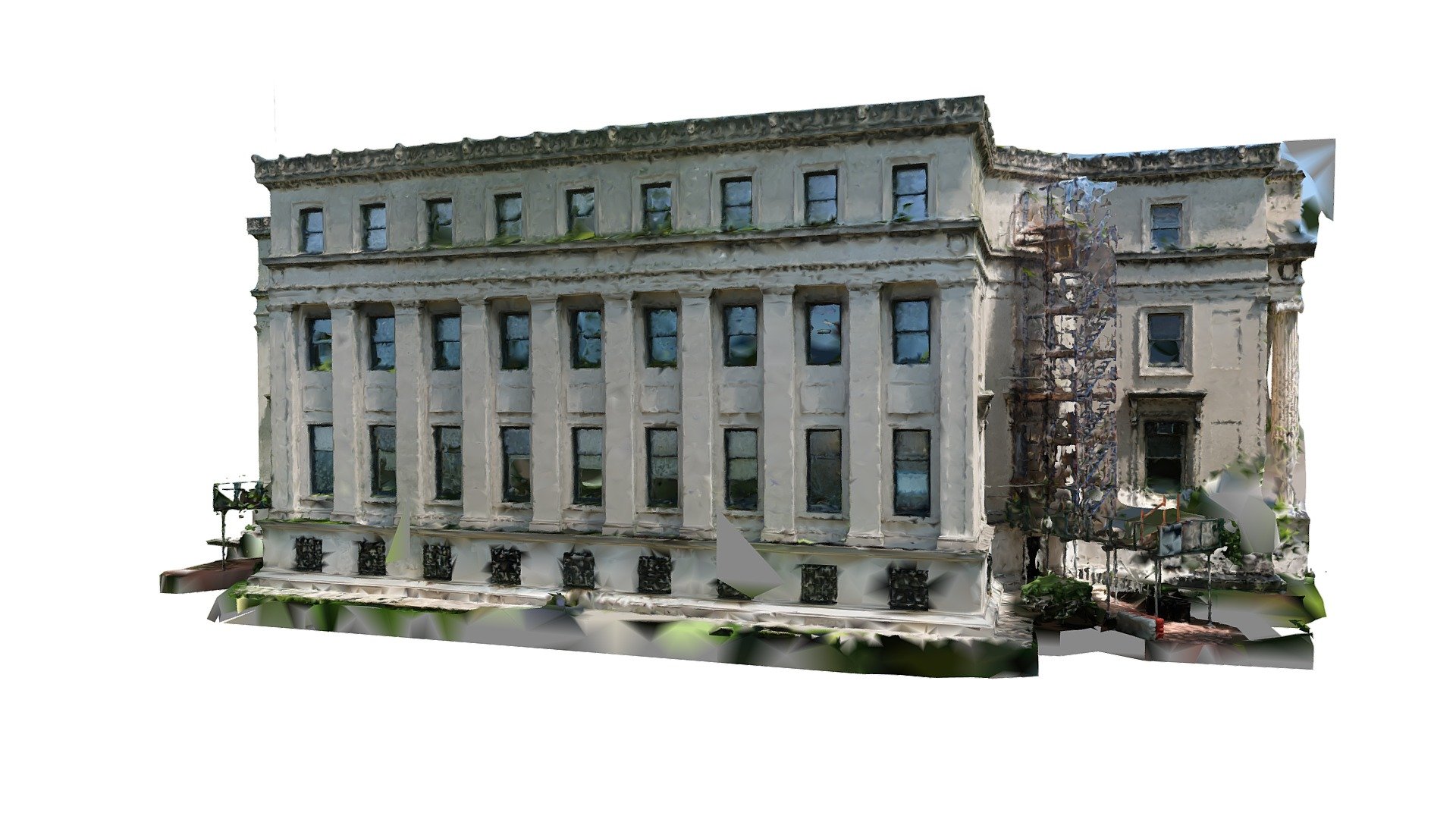 Low Library _ West Façade _ Dingyi - 3D model by ColumbiaUniversity ...