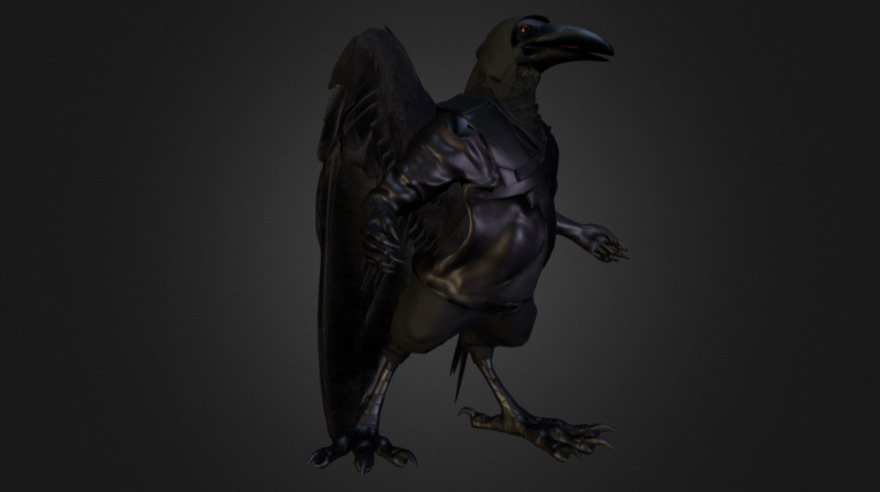 Raven Thief - 3D model by William (@polygonbird) [63e3348] - Sketchfab