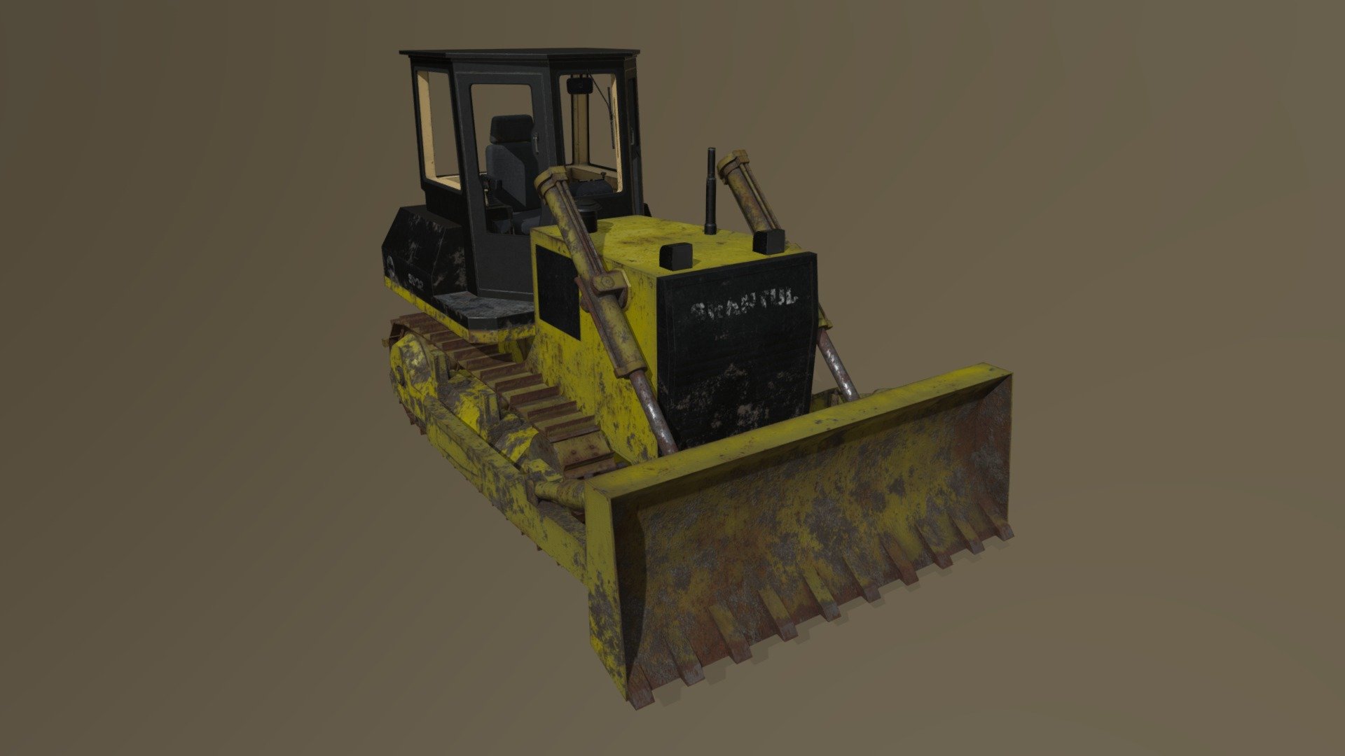 bulldozer - 3D model by Eritik (@aleinik19993) [63e3465] - Sketchfab
