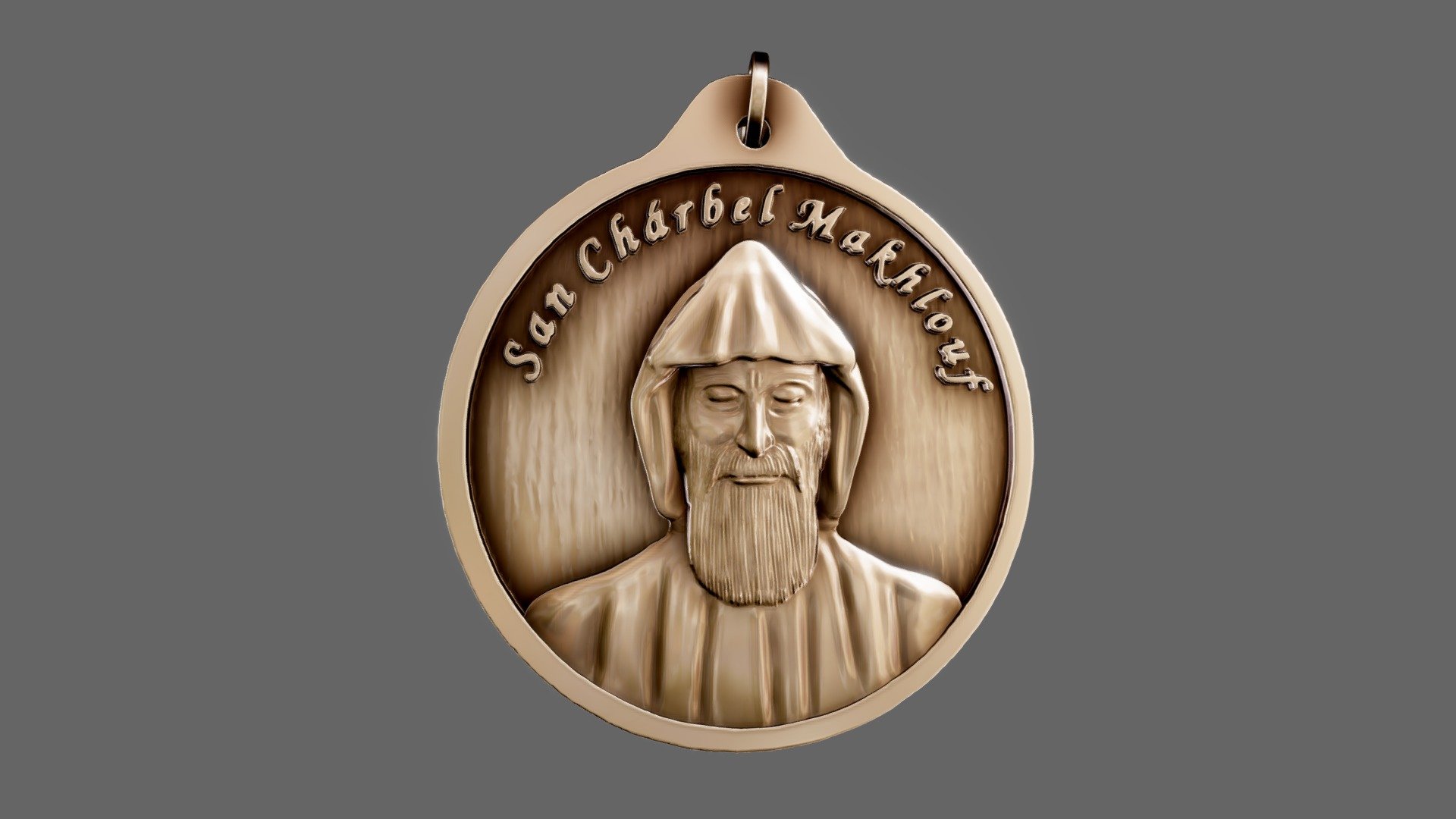 Llavero Saint Charbel - 3D model by Royal 3D (@e.laradiazmg) [63e4feb ...