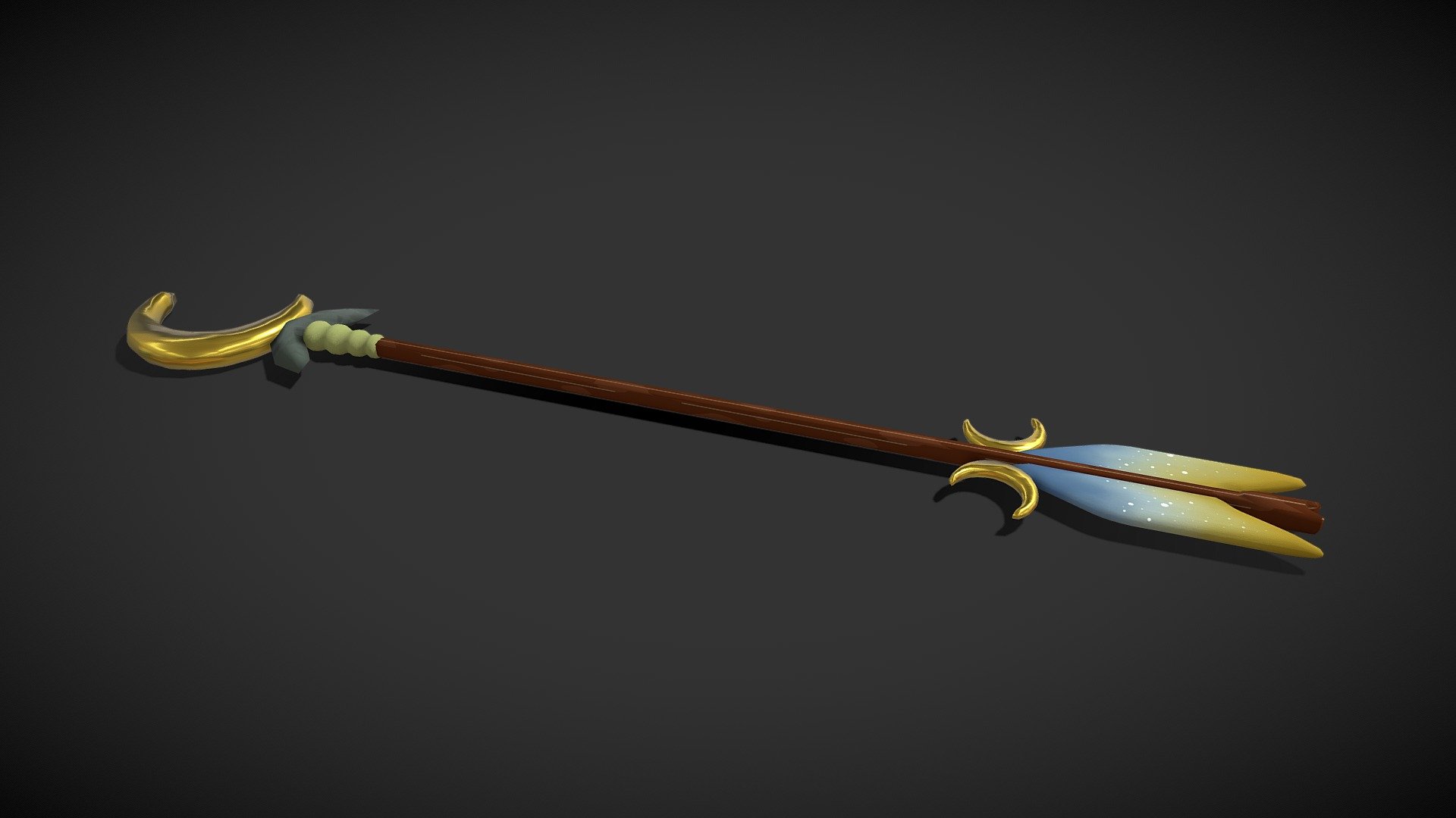 Moon Arrow - 3D model by MOJackal [63e64c6] - Sketchfab