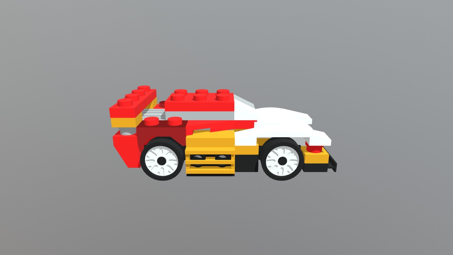 Lego Car - 3D model by mellamanvid [63e734b] - Sketchfab
