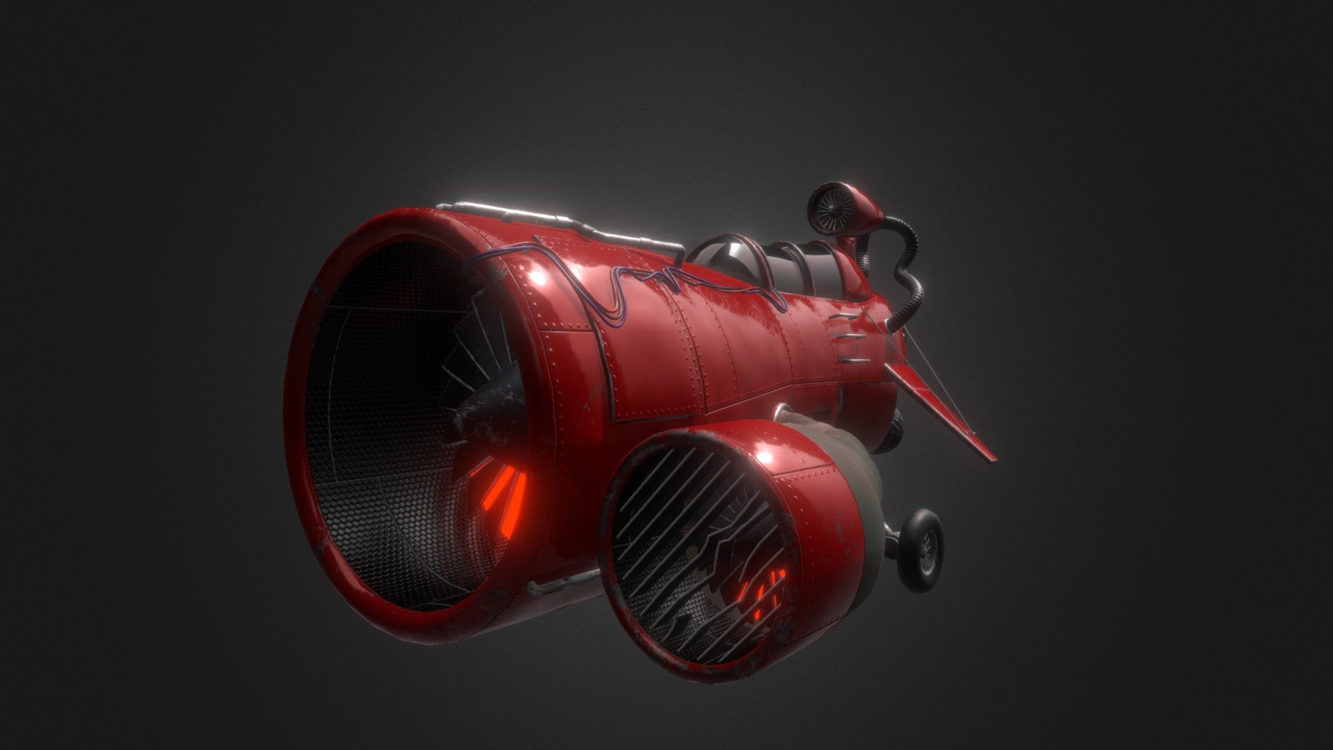 stylized_aircraft - 3D model by mpraveen6991 [63e7abf] - Sketchfab
