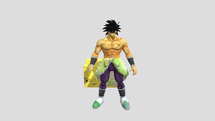 Broly 3D models - Sketchfab