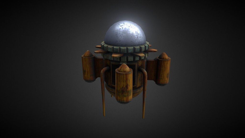 Dragon Ball Z Time Machine - 3D model by Vaughan.Staehr [63e7c34 ...